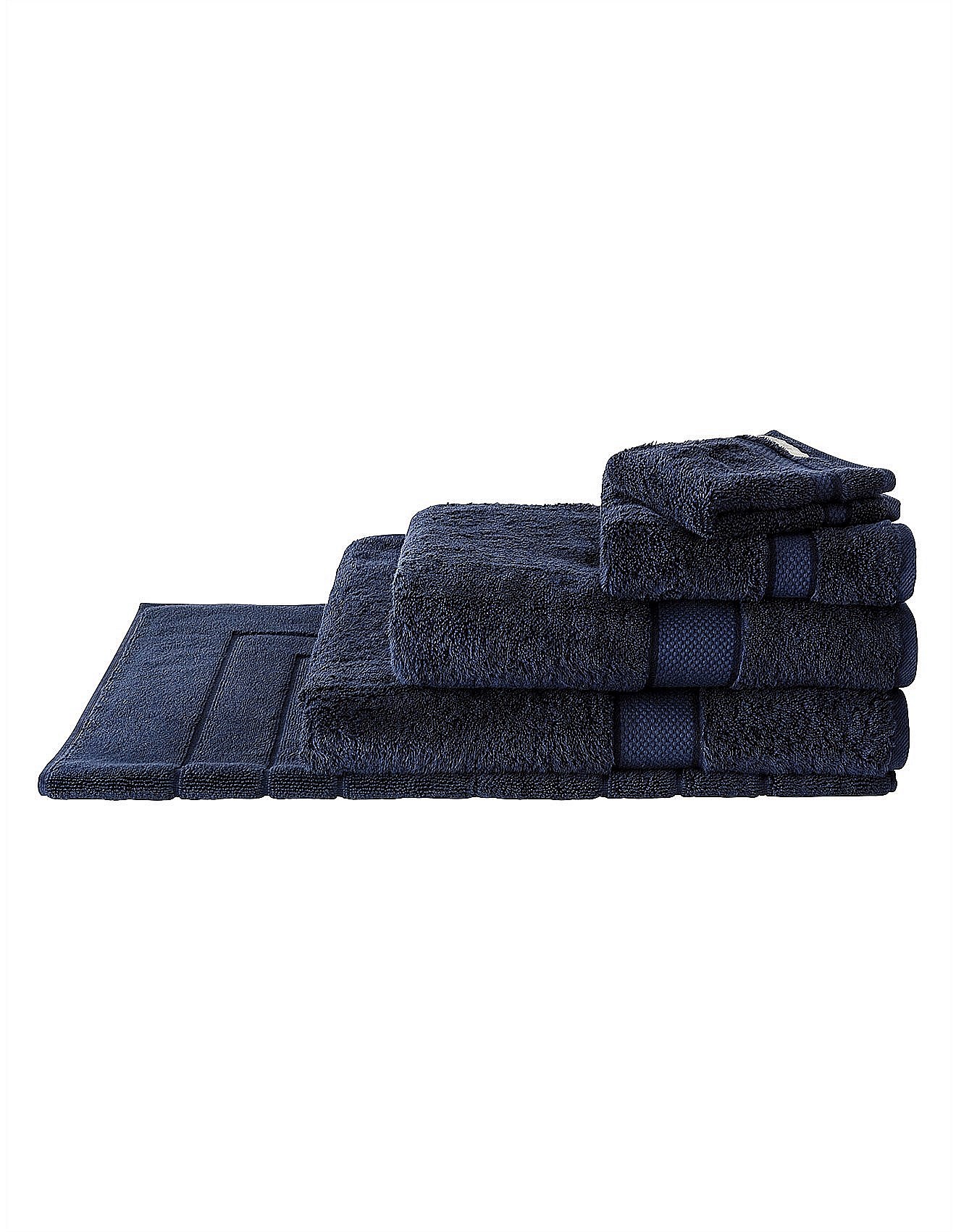 Sheridan Luxury Egypt Cotton Towel Bath Towel In Royal Navy | David Jones