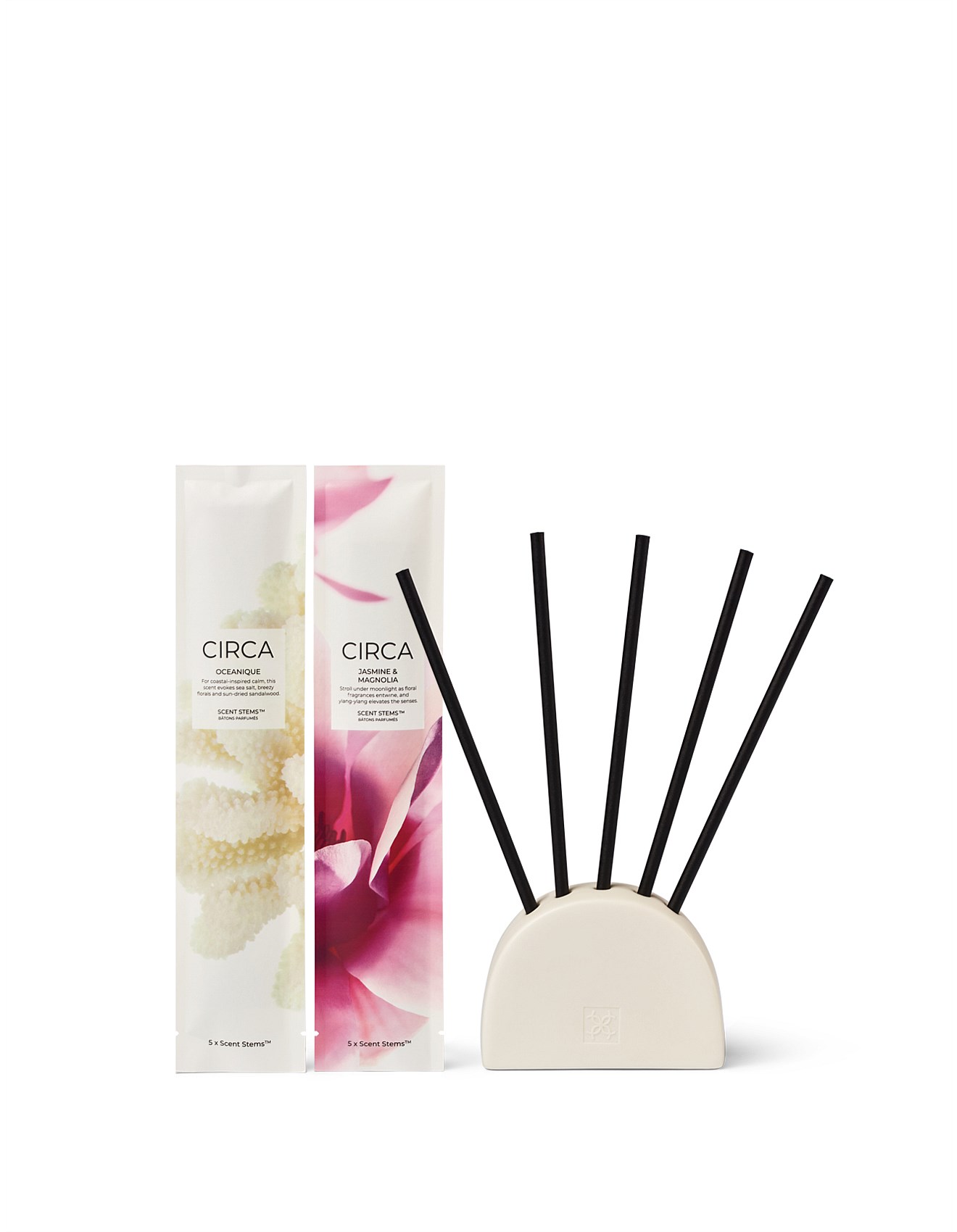 Circa Liquidless Diffuser Set -Oceanique and Jasmine & Magnolia | David ...