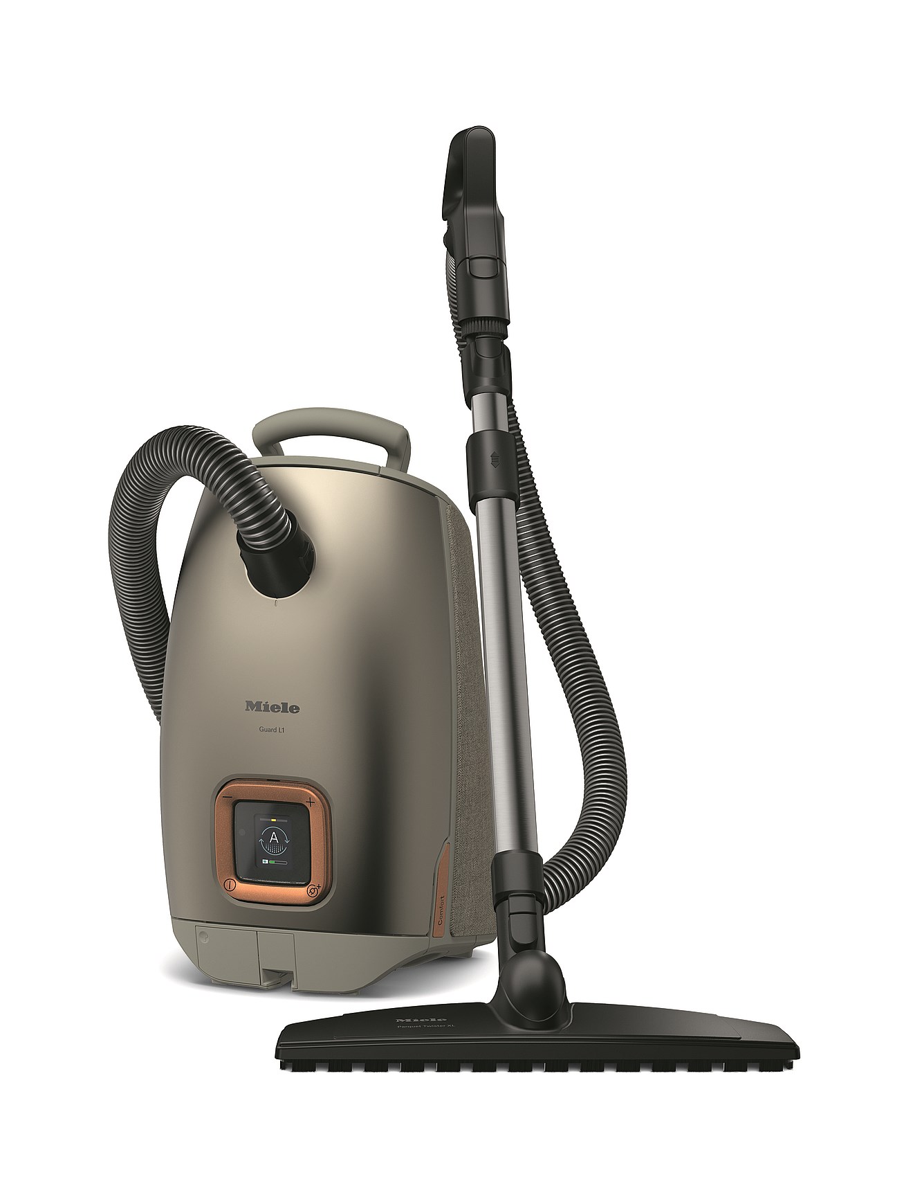 Miele Guard L1 Comfort Xl Bagged Vacuum Titanium Pearl Finish | David Jones