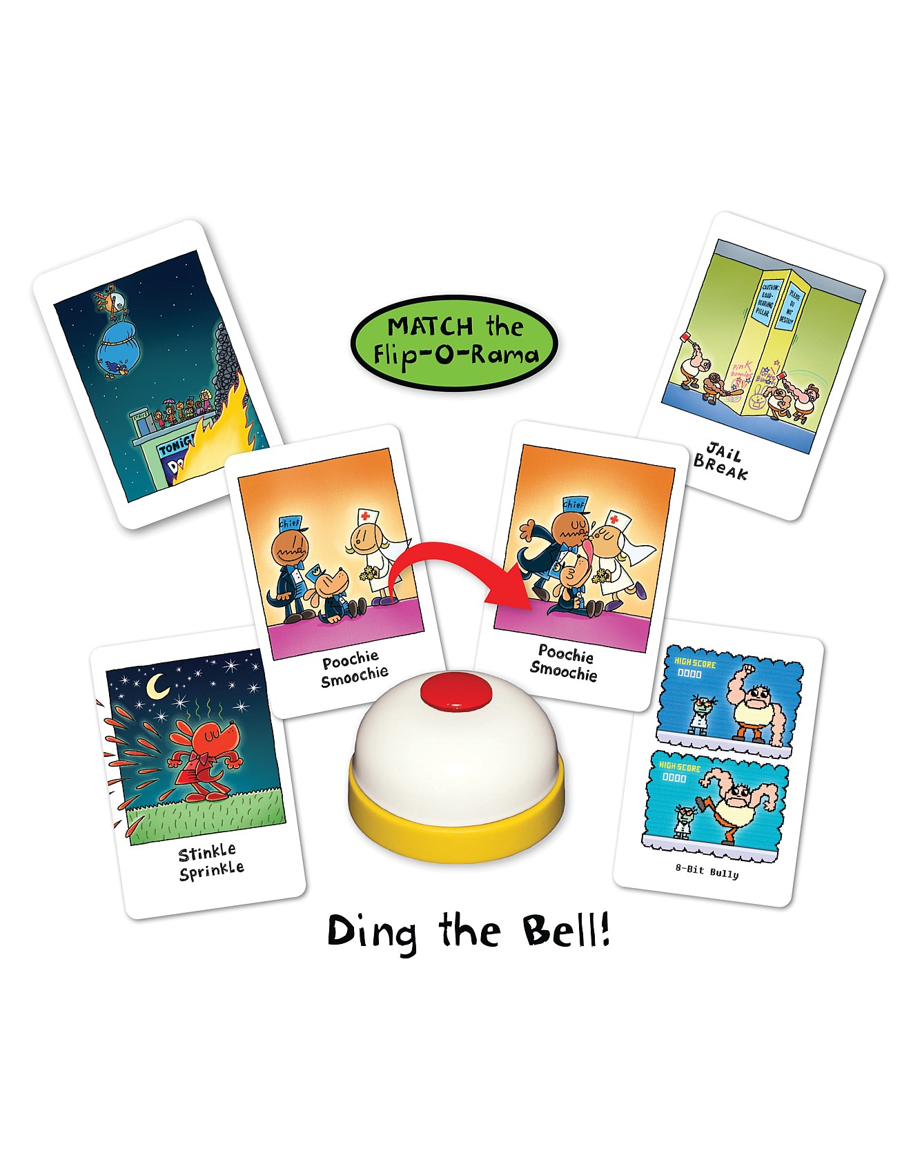 Games Dog Man the Scarlet Shedder Flip-o-rama Game | David Jones