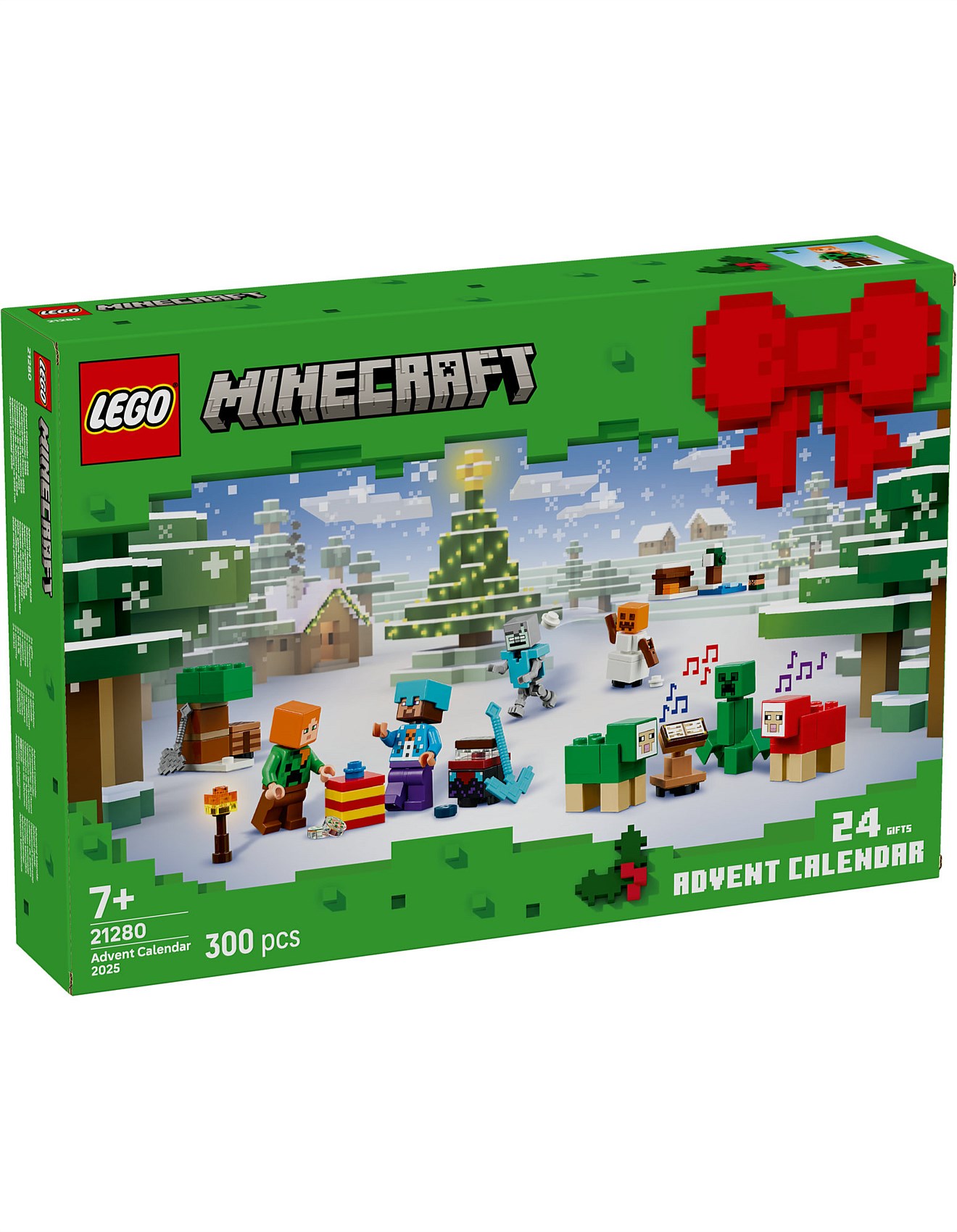 Lego Lego Minecraft Advent Calendar 2025 21280 | David Jones
