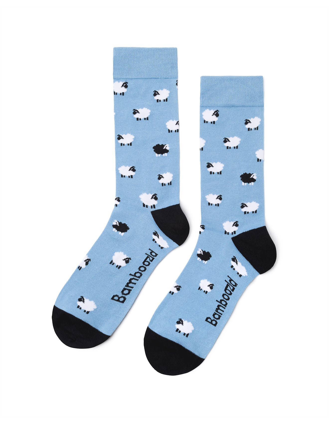 Bamboozld Black Sheep Bamboo Sock | David Jones