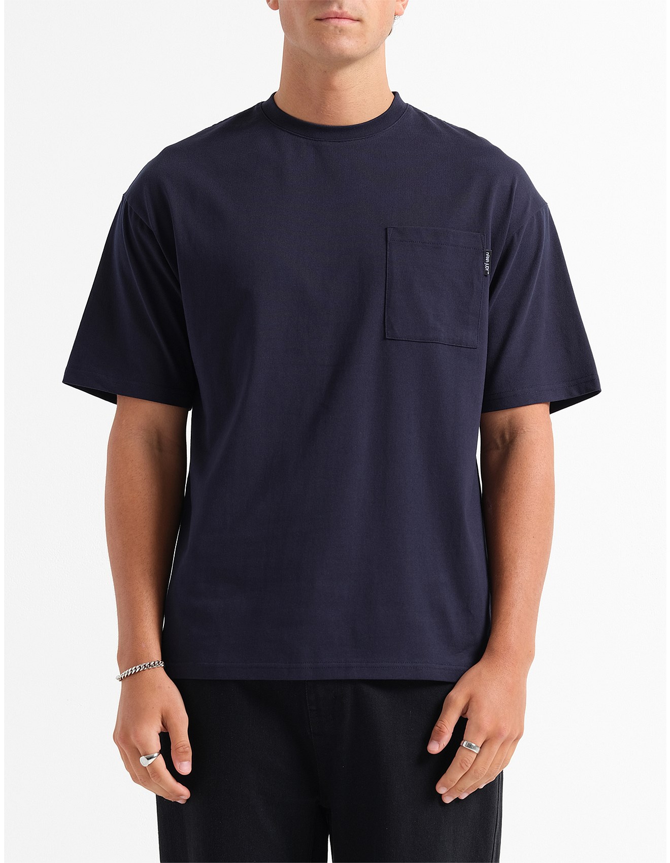 Nana Judy Boxy Fit T-shirt With Chest Pocket | David Jones