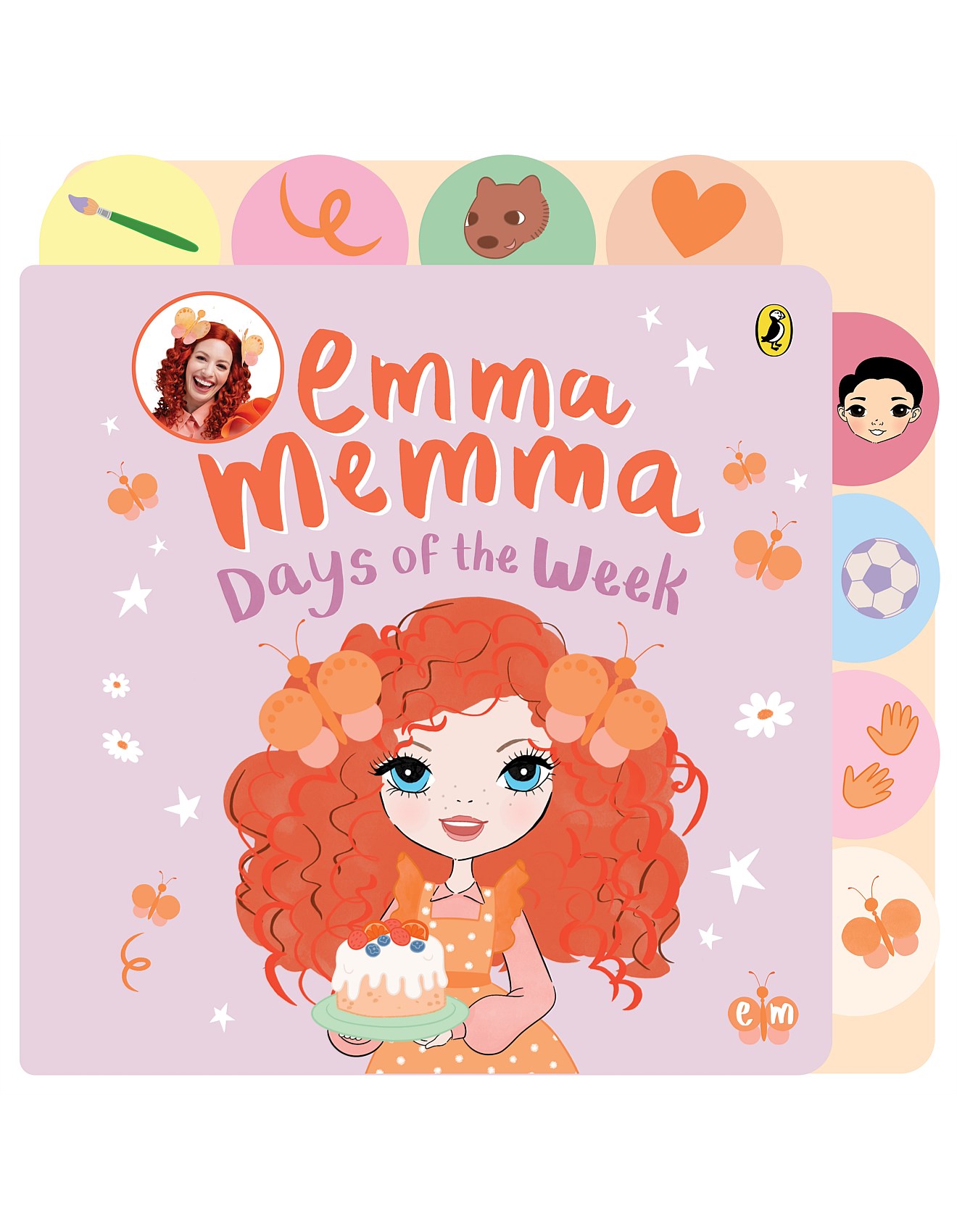 Penguin Emma Memma: Days Of the Week Tabbed Board Book | David Jones
