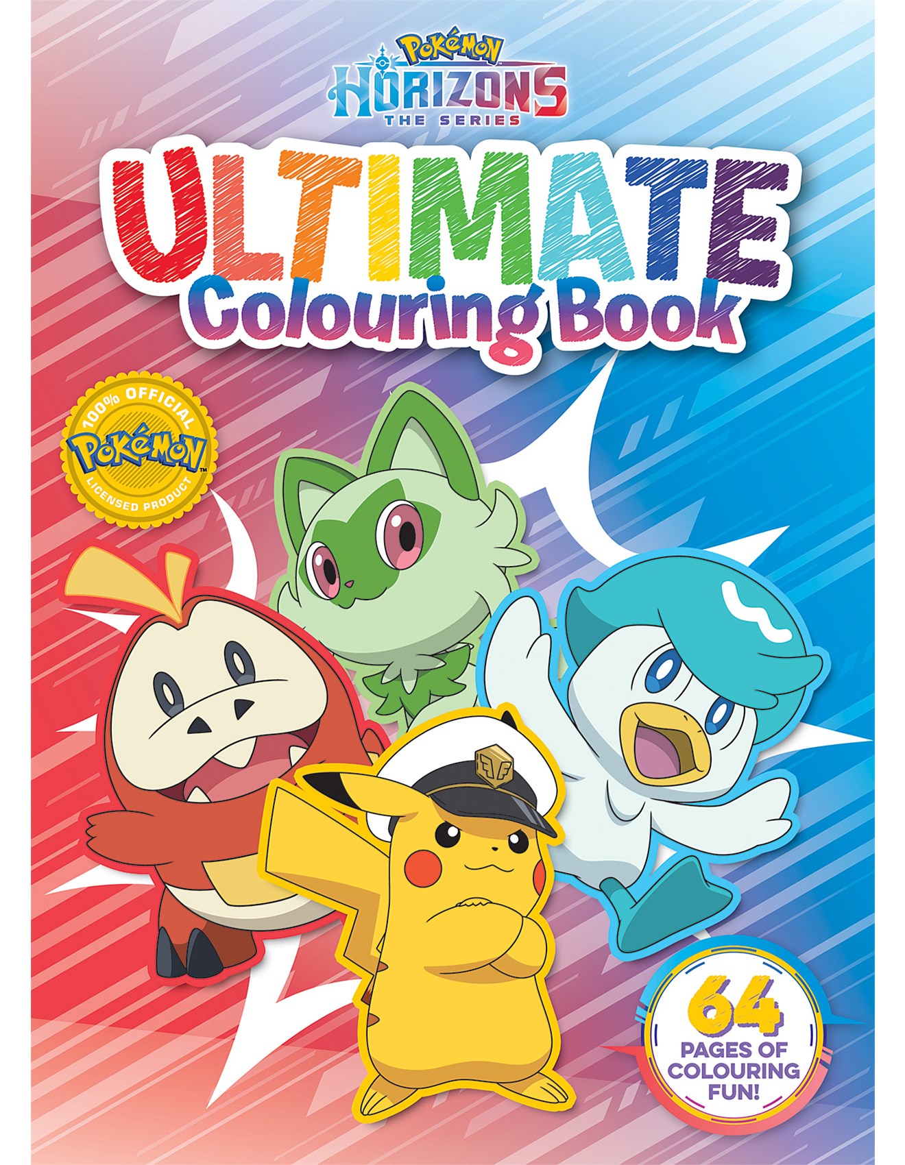 Scholastic Pokemon Horizons the Series: Ultimate Colouring Book | David ...