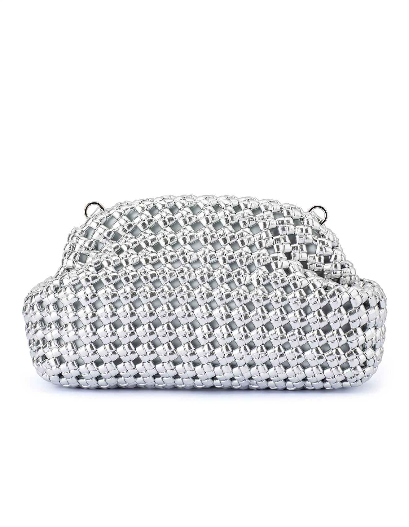 Olga Berg Everly Hand Woven Clutch | David Jones