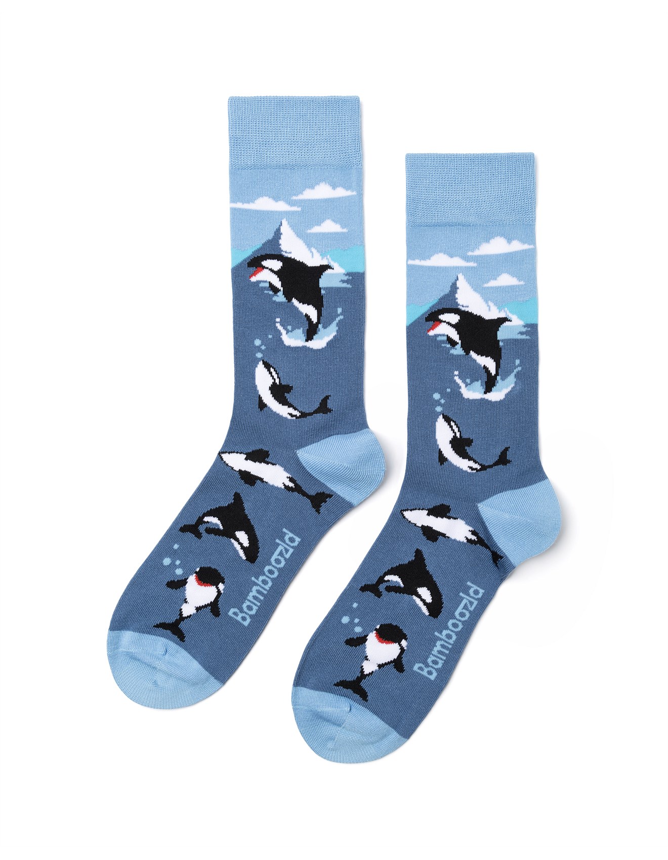 Bamboozld Mens Orca Whale Bamboo Sock | David Jones