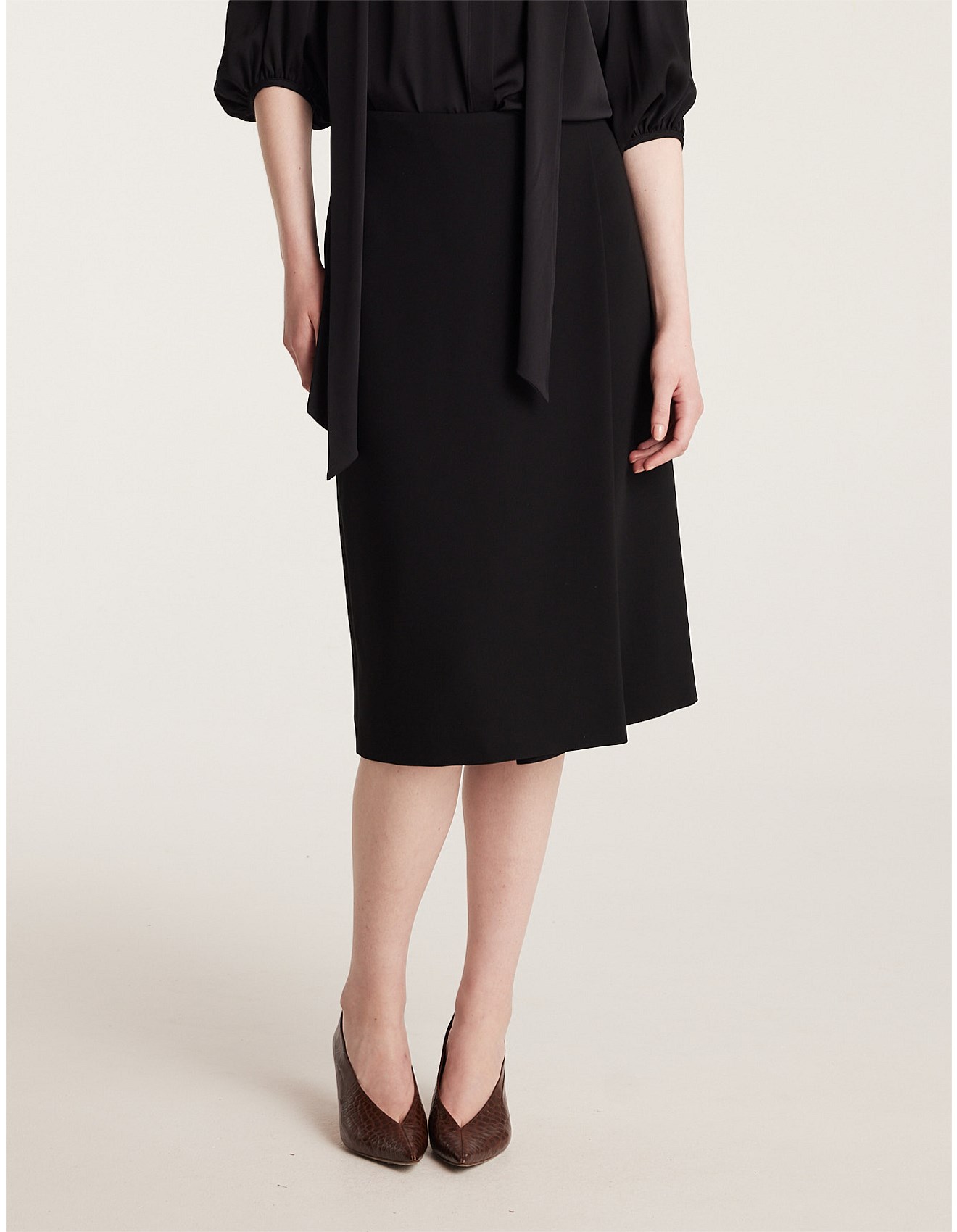 Perri Cutten Wrap Skirt | David Jones