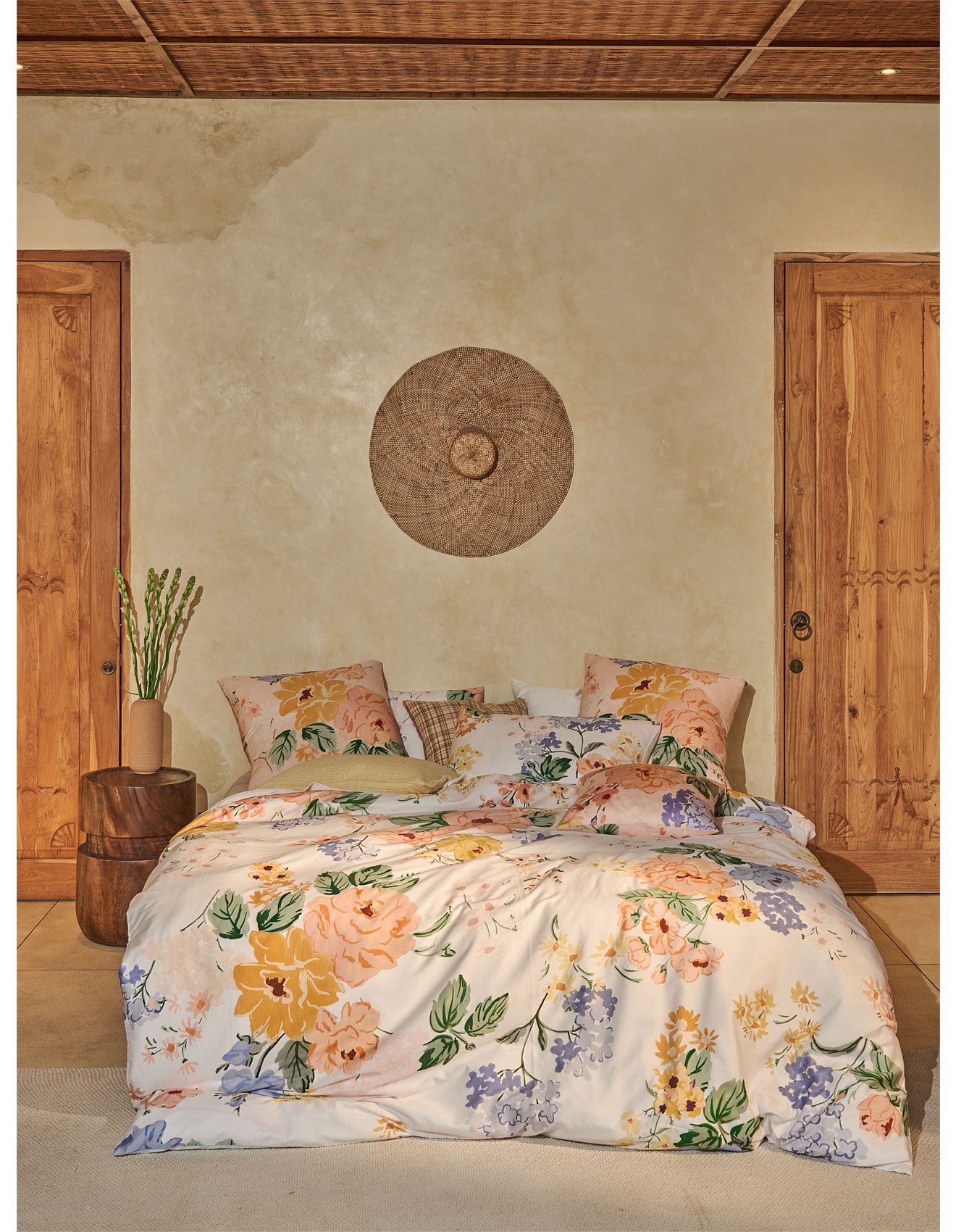 Linen House Lyra Quilt Cover Set Double | David Jones