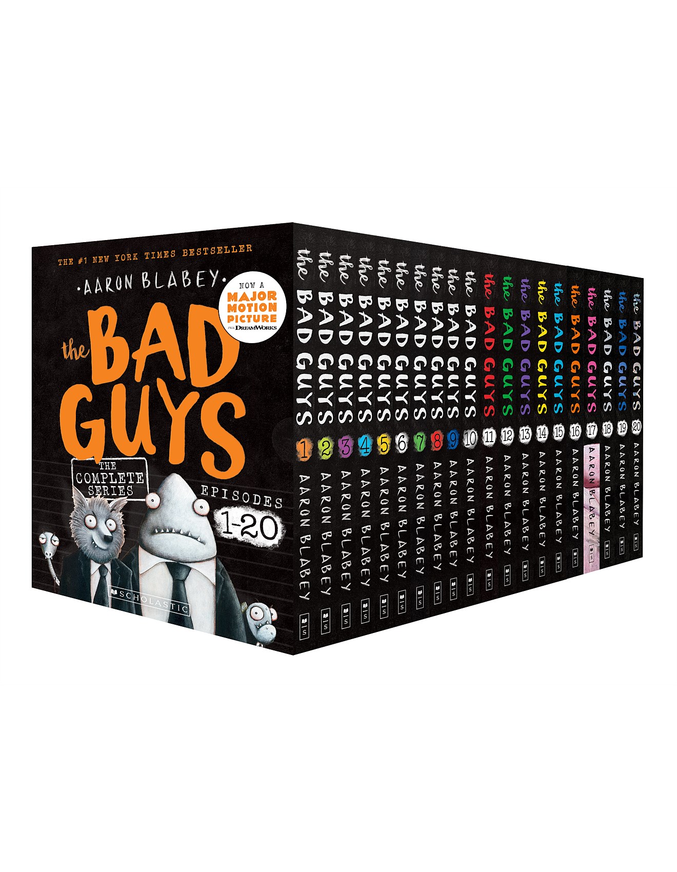 Scholastic the Bad Guys Episodes 1-20: the Complete Series | David Jones