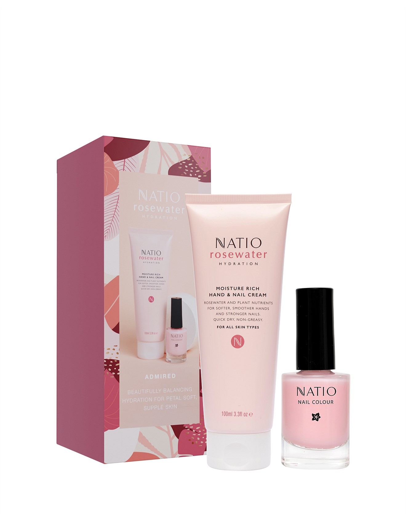 Natio Admired Rosewater Hydration Gift Set | David Jones