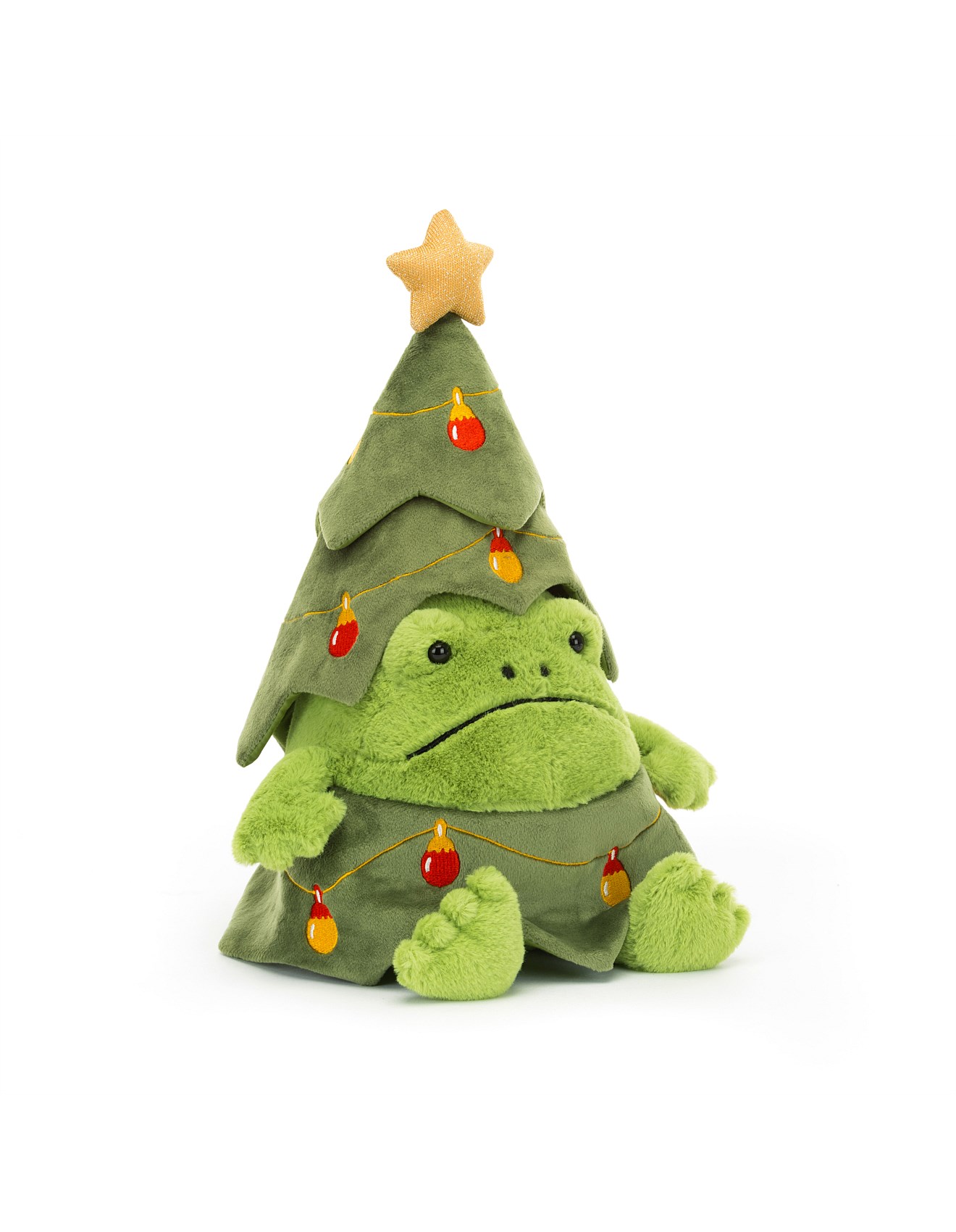 Jellycat Christmas Tree Ricky Rain Frog | David Jones
