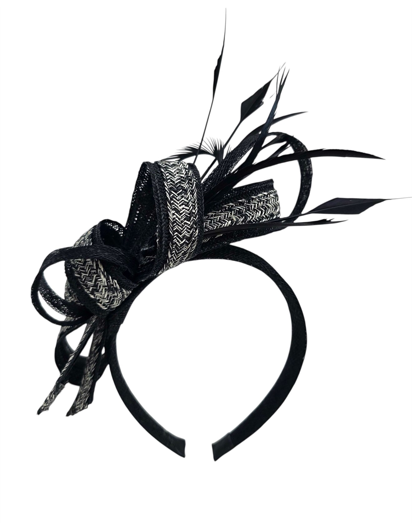 Gregory Ladner Braided Loops With Feather On Headband | David Jones