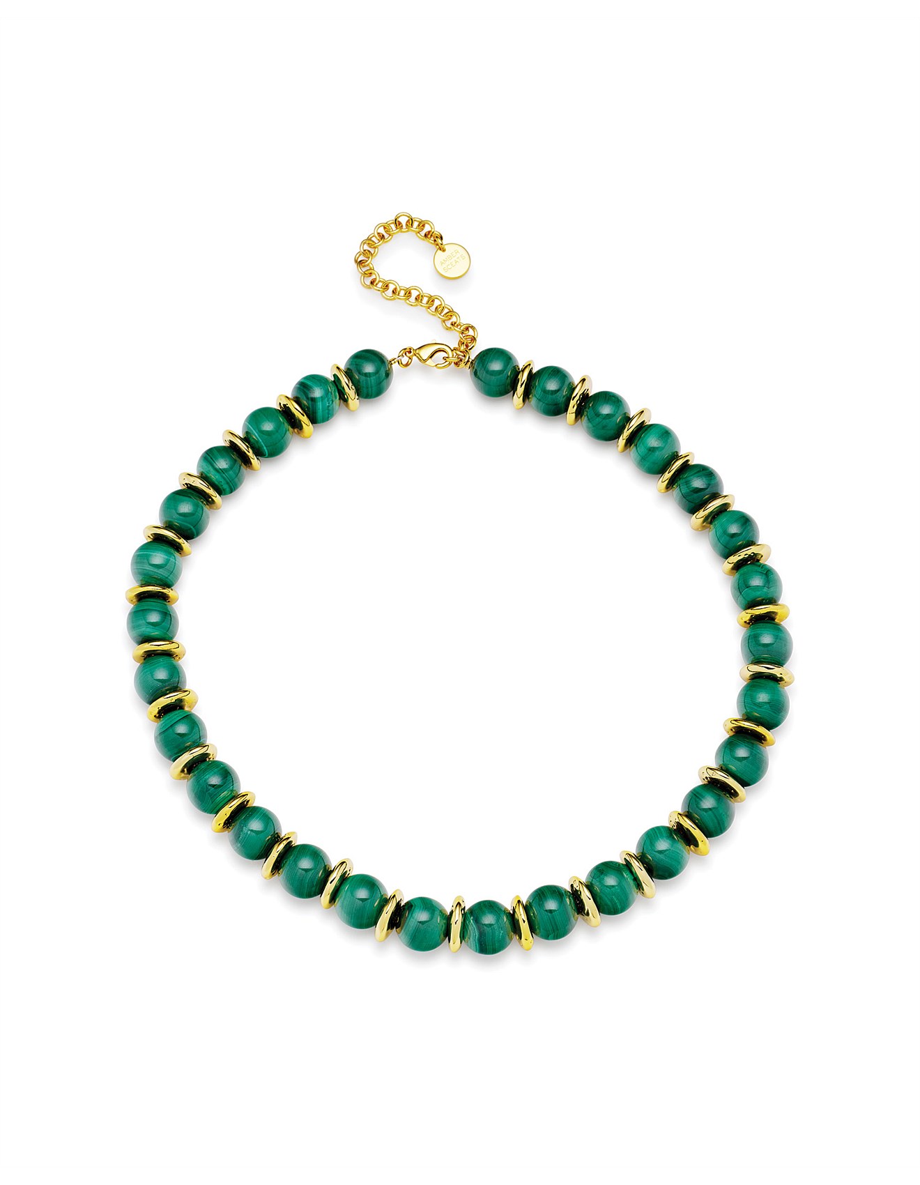 Amber Sceats Sorrento Necklace In Green | David Jones