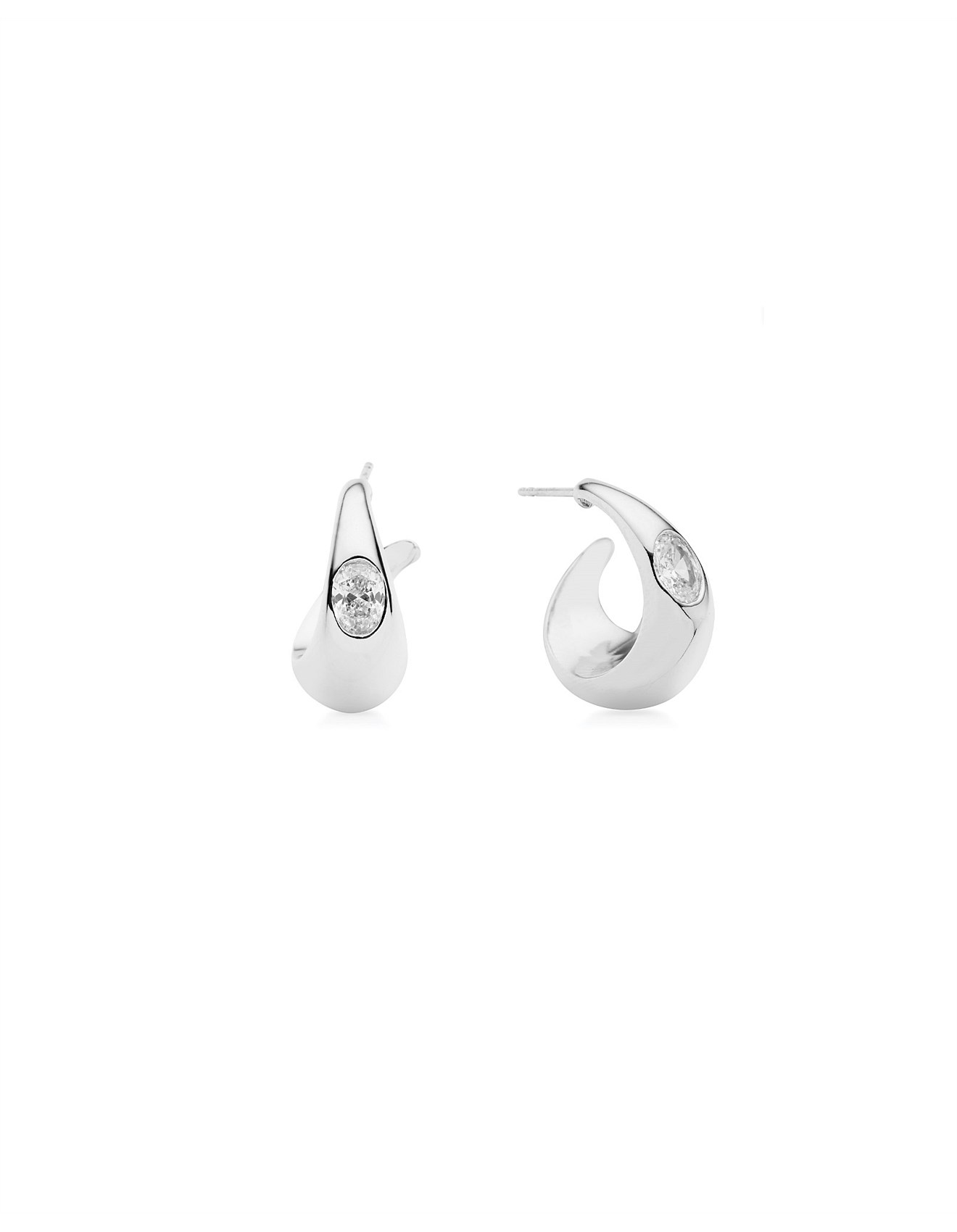 Amber Sceats Ansel Earrings In Silver | David Jones