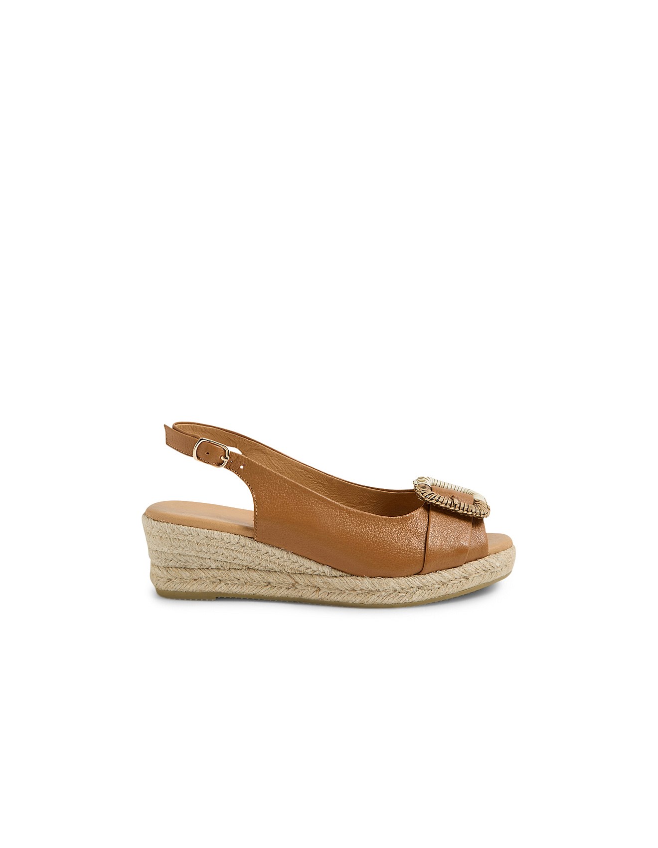 Django & Juliette Sheba Dj Dk Tan Natural Rope Leather | David Jones