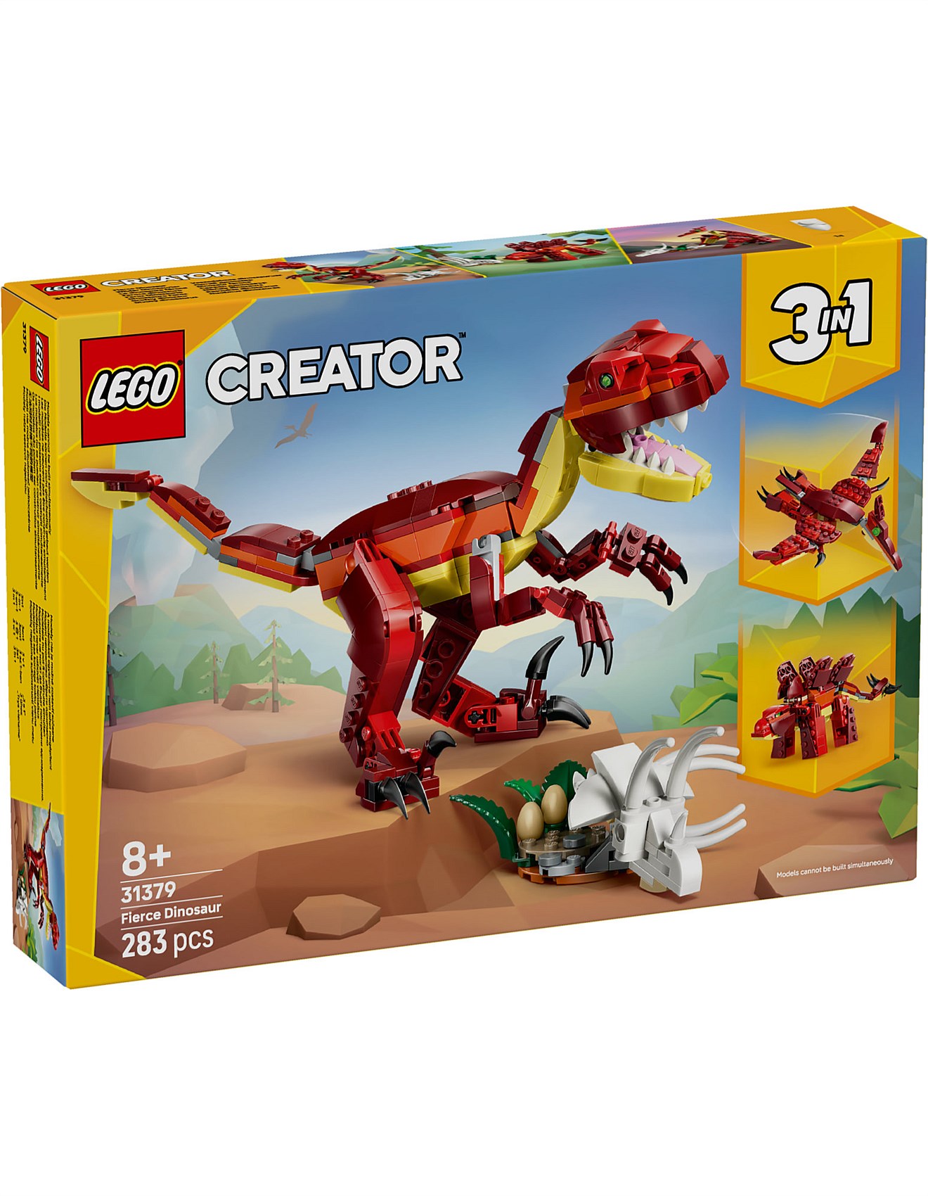 Lego Lego Creator Fierce Dinosaur 31379 | David Jones