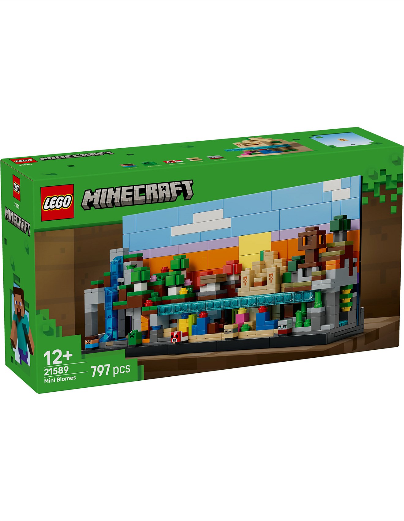 Lego Lego Minecraft Mini Biomes 21589 | David Jones