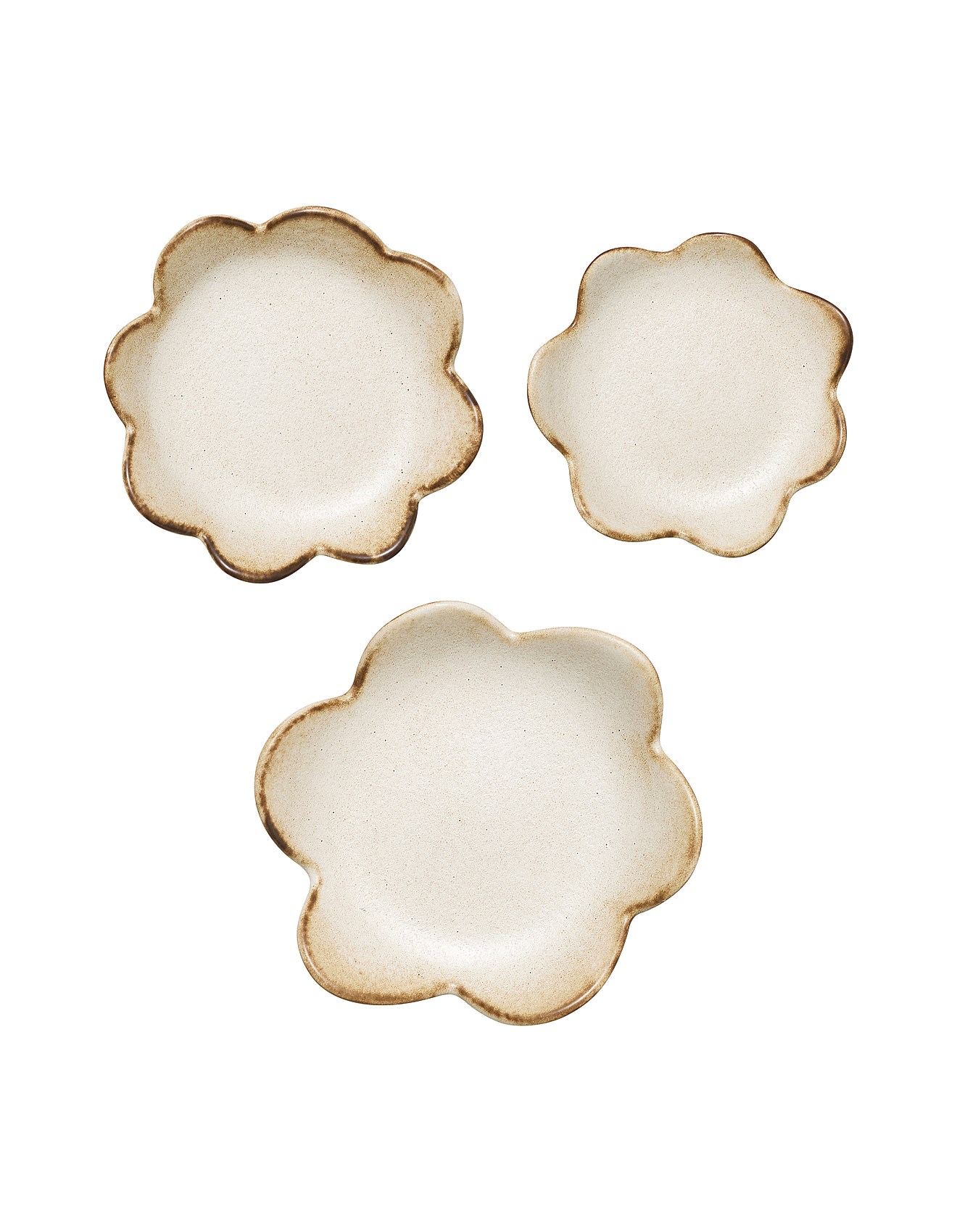 Ecology Cecile Flower Plates Set Of 3 | David Jones