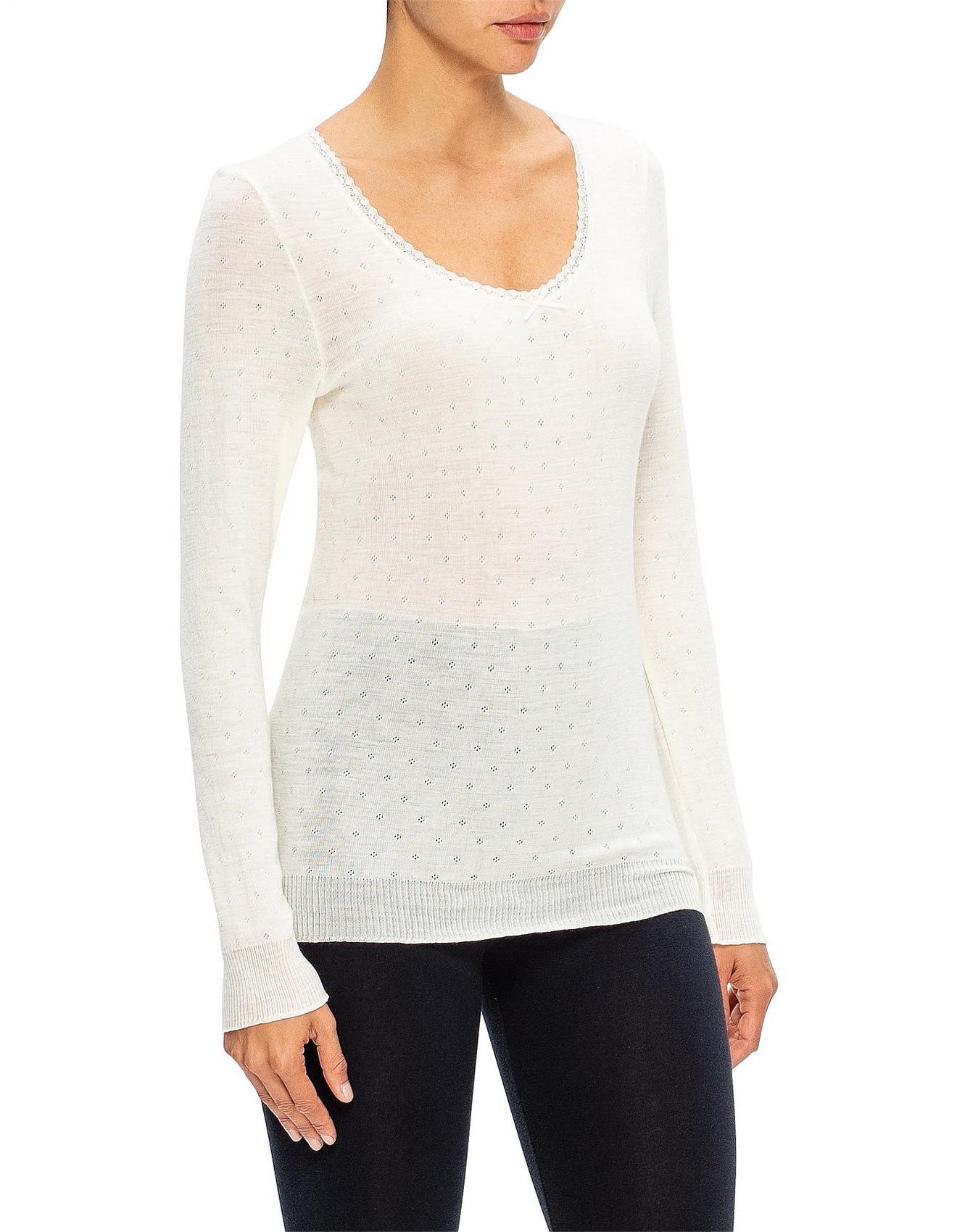 David Jones Collection Pure Wool L/s Spencer Pkge | David Jones
