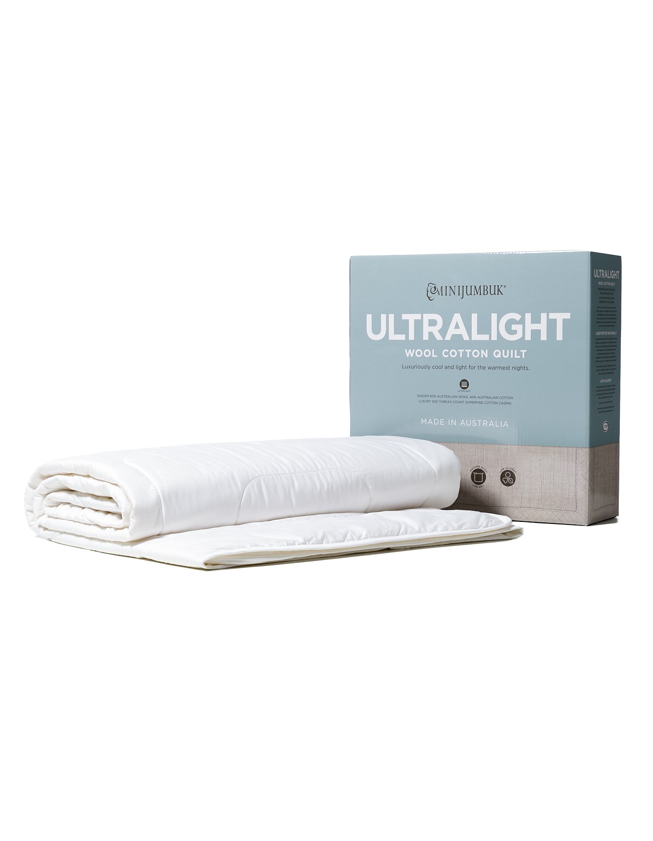 Minijumbuk Ultralight Australian Wool Quilt Double | David Jones