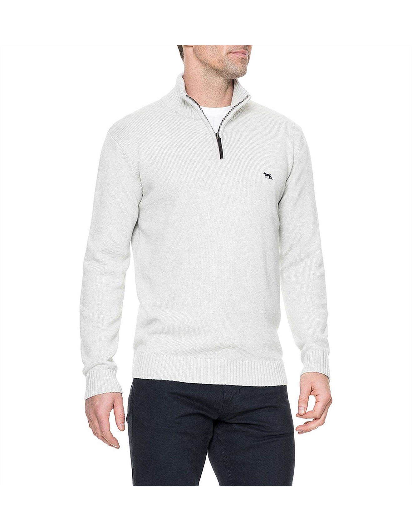 Rodd & Gunn Merrick Bay Knit -Natural | David Jones
