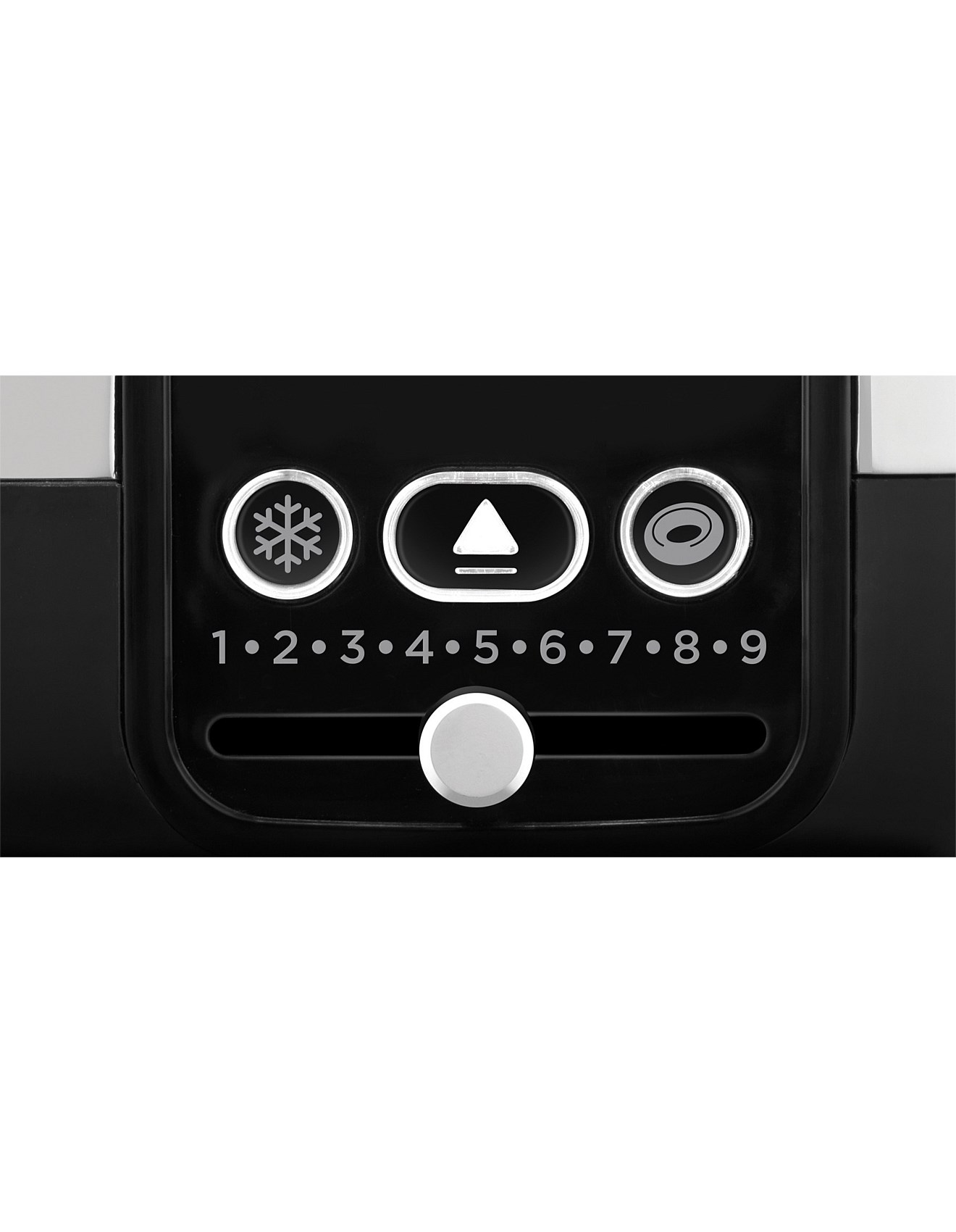 Dualit Domus 2 Slice Toaster Polished With Black Trim | David Jones