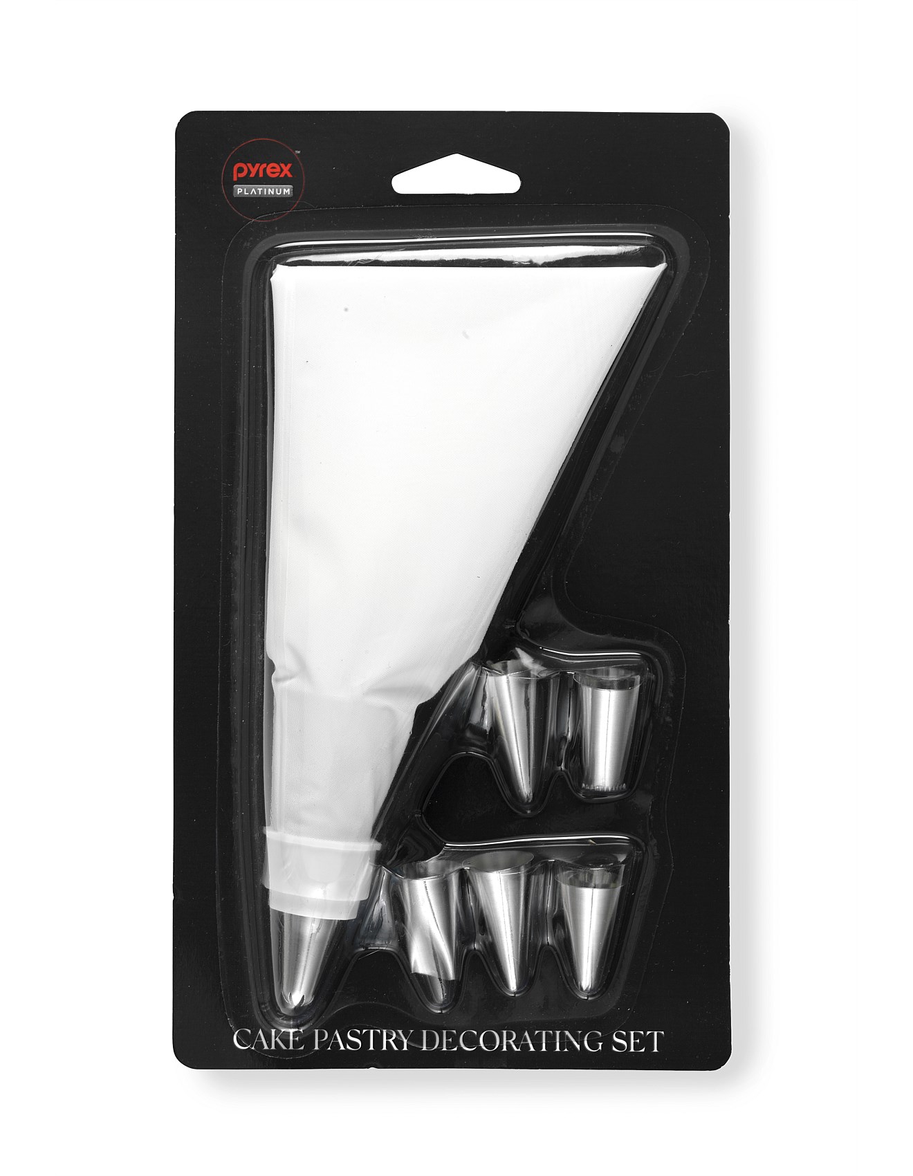 Pyrex Platinum Piping Bag 7 Piece Set | David Jones