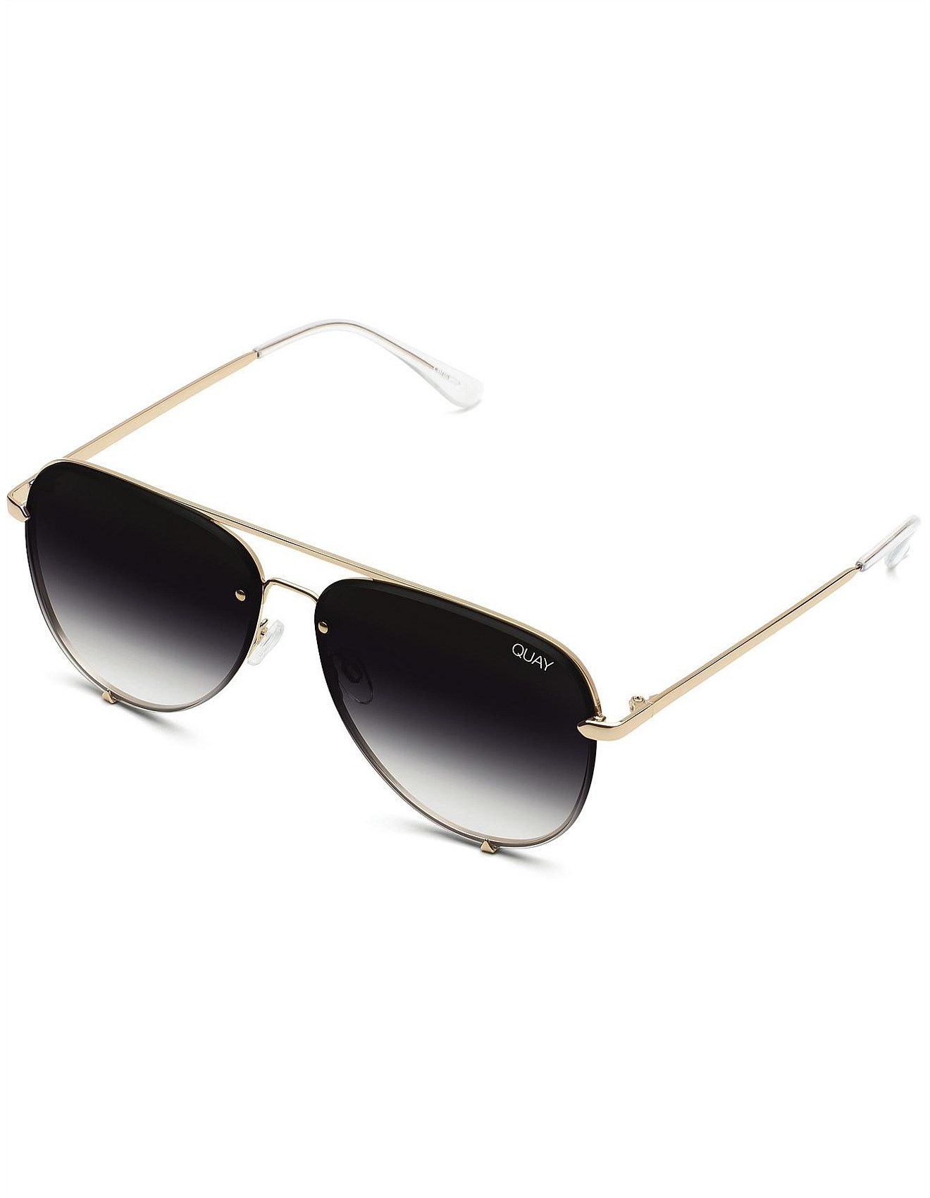 Quay Australia High Key Mini Rimless Sunglasses | David Jones