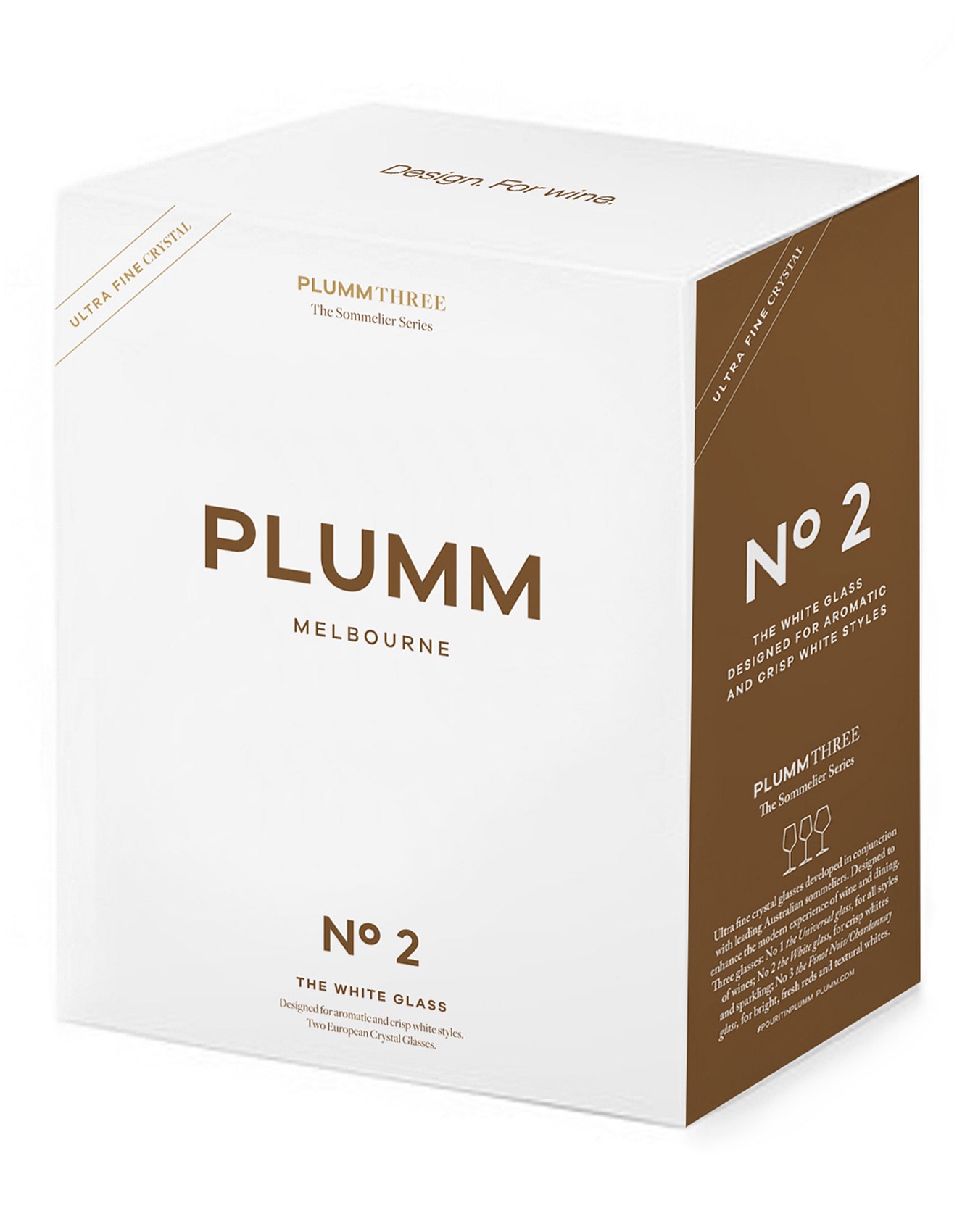 Plumm Plumm Three No. 2 White Twin Pack | David Jones