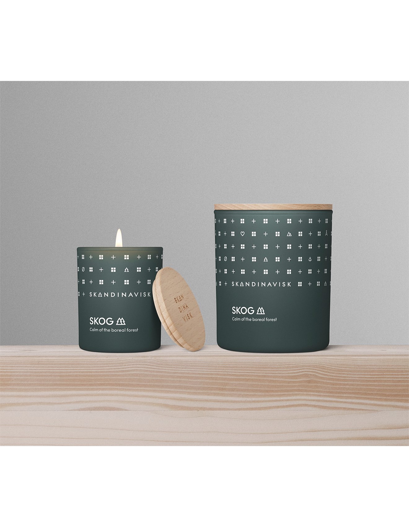 Skandinavisk Skog Scented Candle W Lid 200g | David Jones