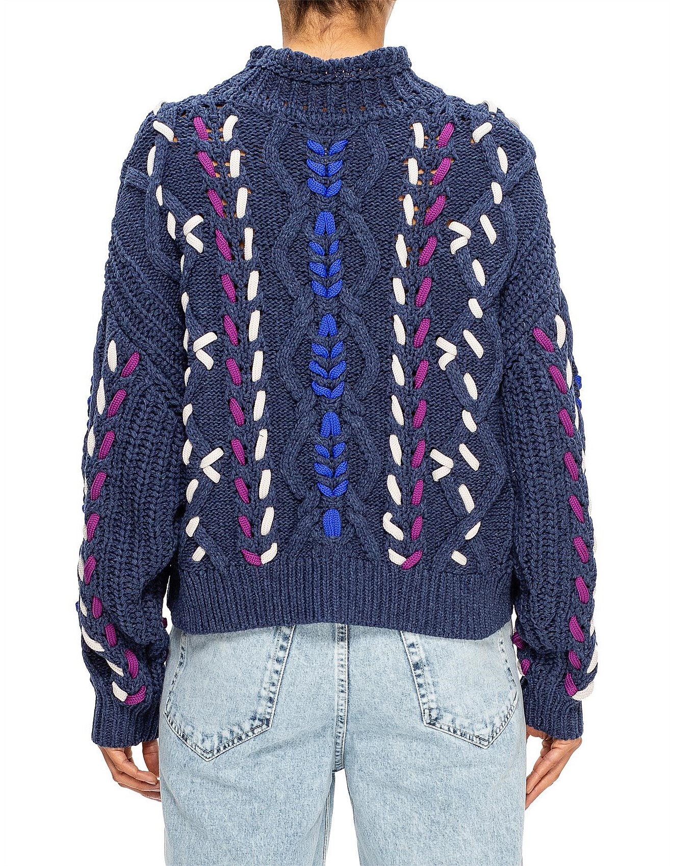 Isabel Marant Etoile Zola Summer Irish Cropped Knit | David Jones