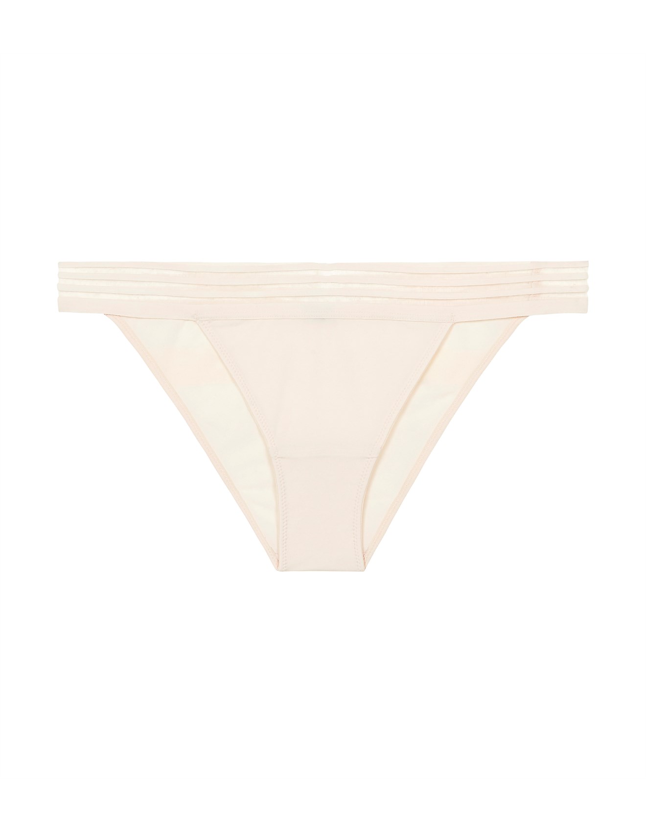 Me. By Bendon Stripe Elastic & Papertouch Cheeky Pant Brief | David Jones