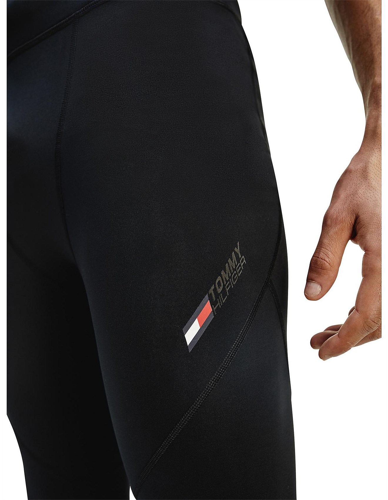 Tommy Hilfiger Logo Training Tight | David Jones