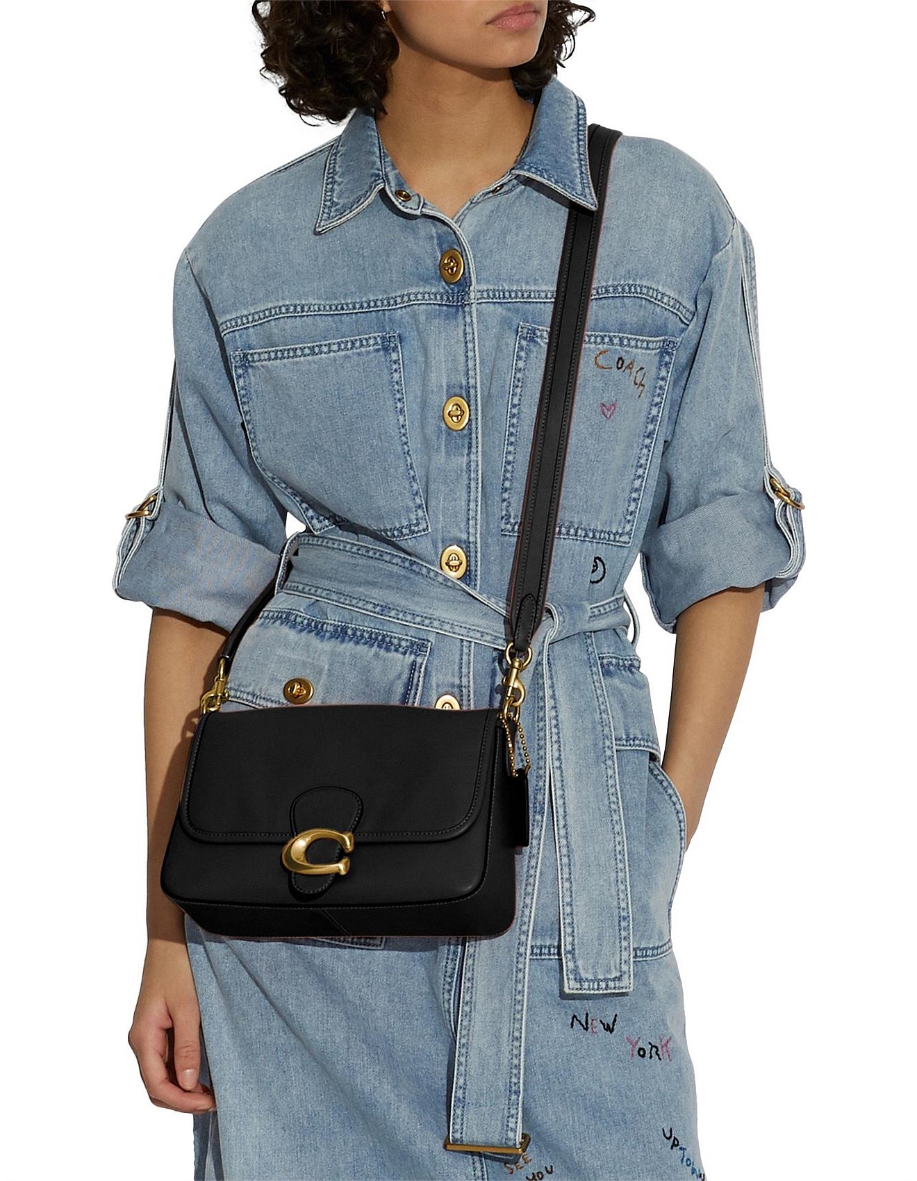 Coach Soft Tabby Black | David Jones