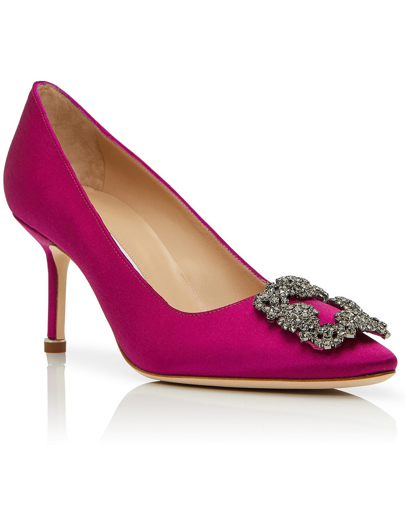 Manolo Blahnik Hangisi Fmc 70 Pump Pink | David Jones