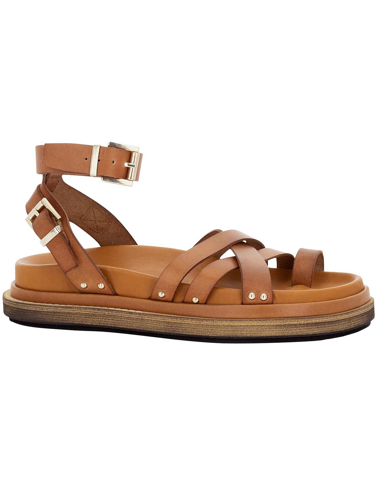 Alohas Buckle Up Footbed Sandal | David Jones