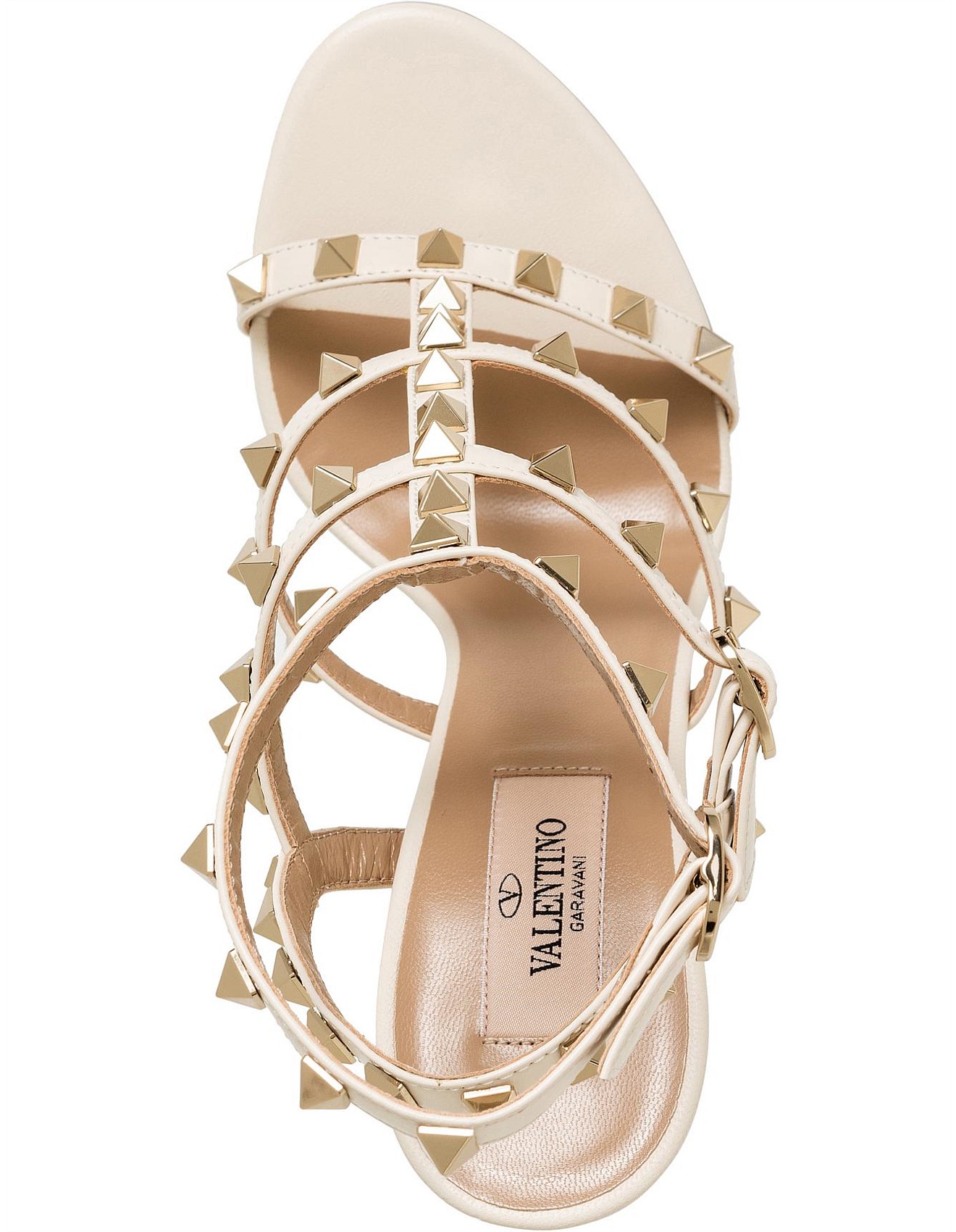 Valentino Garavani Rockstud Caged Sandal 105 | David Jones