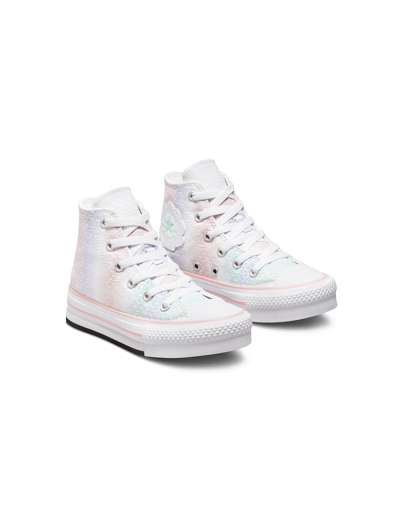 Converse Chuck Taylor All Star Eva Lift Mermaid Scales Platform | David ...