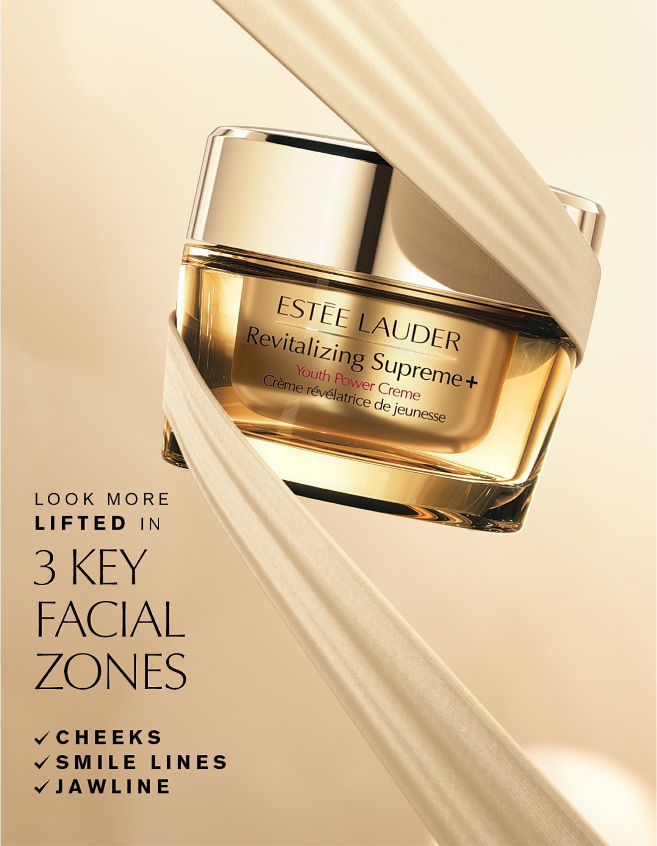 Estee Lauder Revitalizing Supreme+ Youth Power Cream 50ml | David Jones