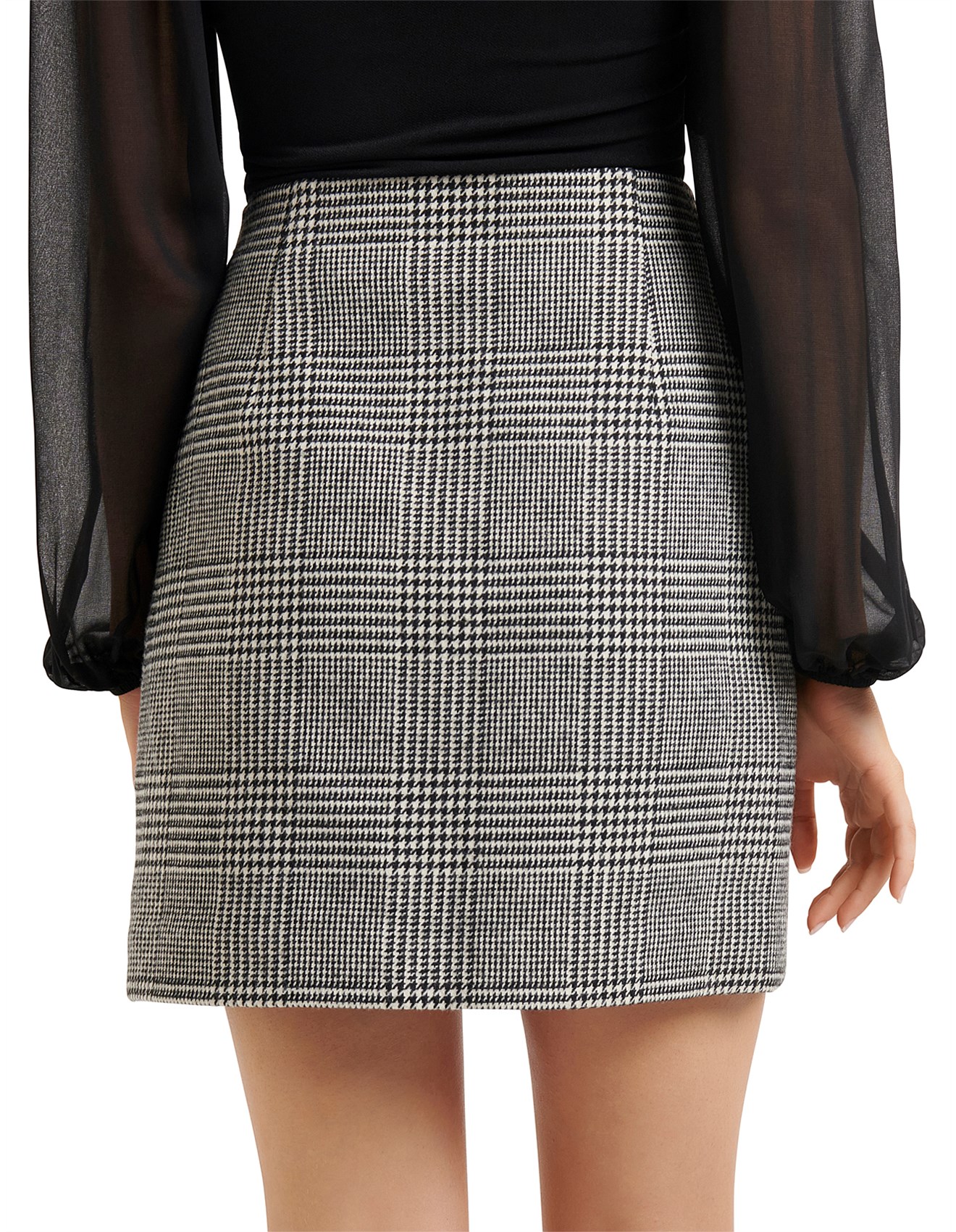 Forever New Holly Check Mini Skirt | David Jones