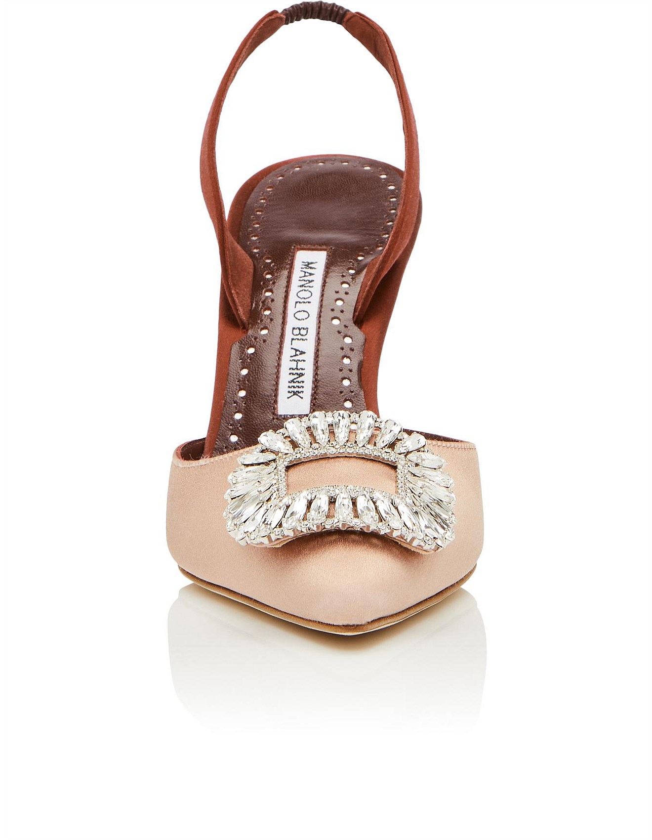 Manolo Blahnik Prietasli 90mm Sling Back | David Jones