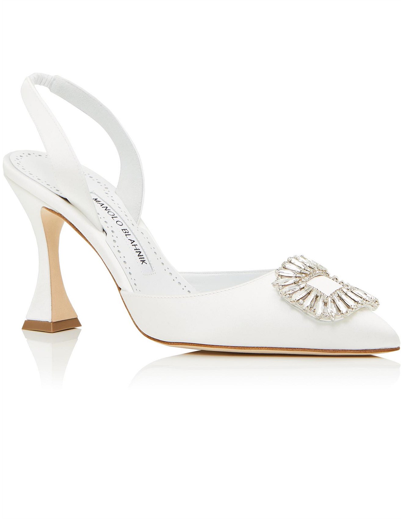 Manolo Blahnik Prietasli 90mm Sling Back | David Jones