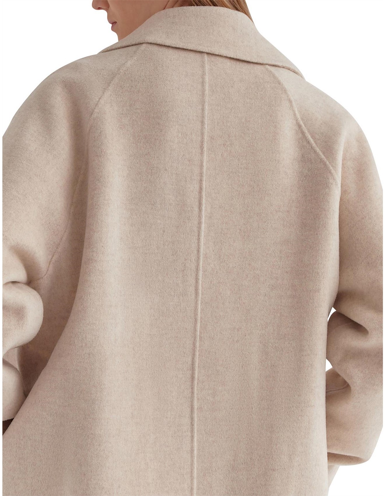 Assembly Label Double Breasted Wool Coat | David Jones