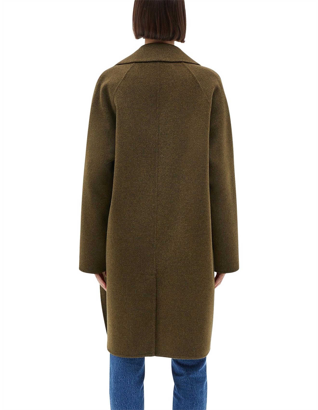 Assembly Label Double Breasted Wool Coat | David Jones
