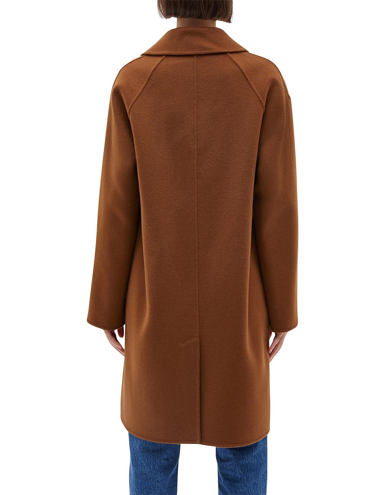 Assembly Label Double Breasted Wool Coat | David Jones