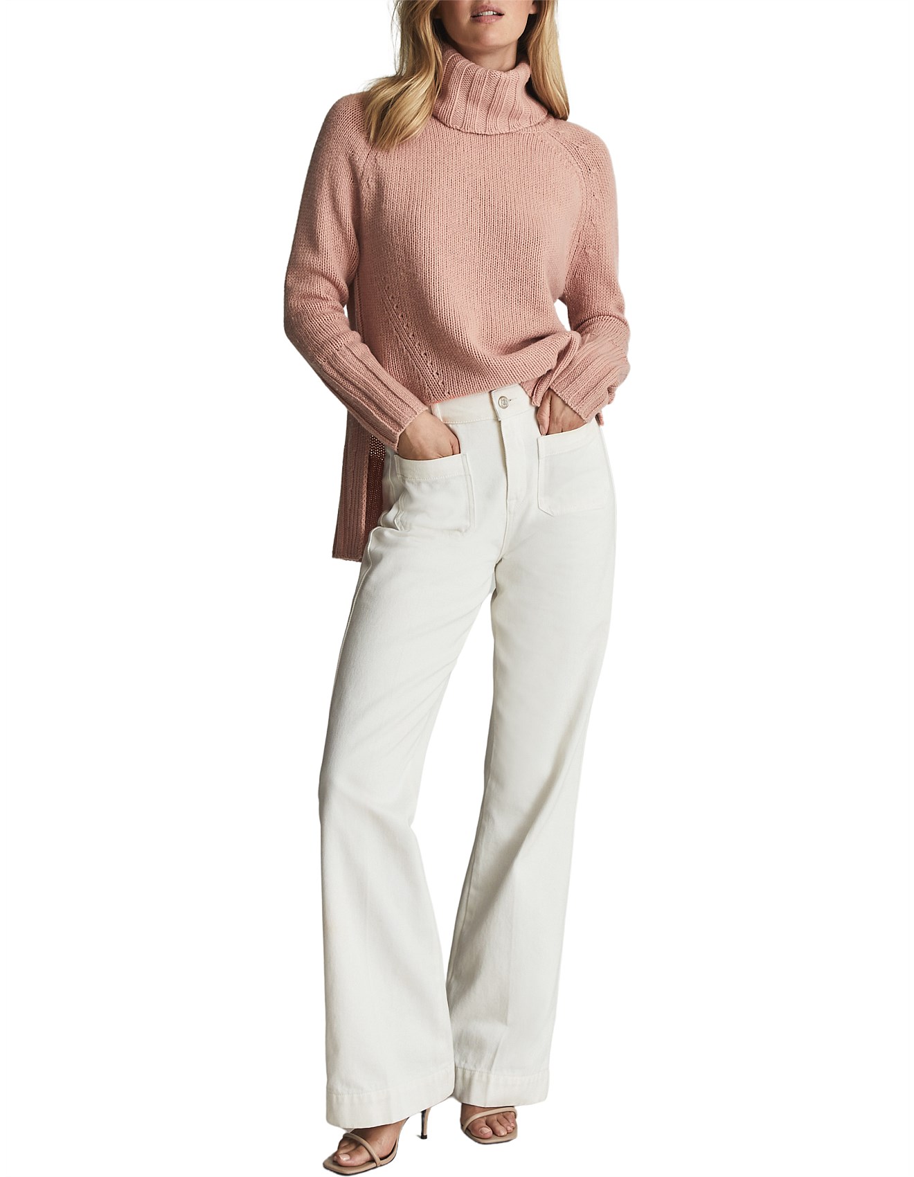 Reiss Stevie Cashmere Mix Roll Neck | David Jones