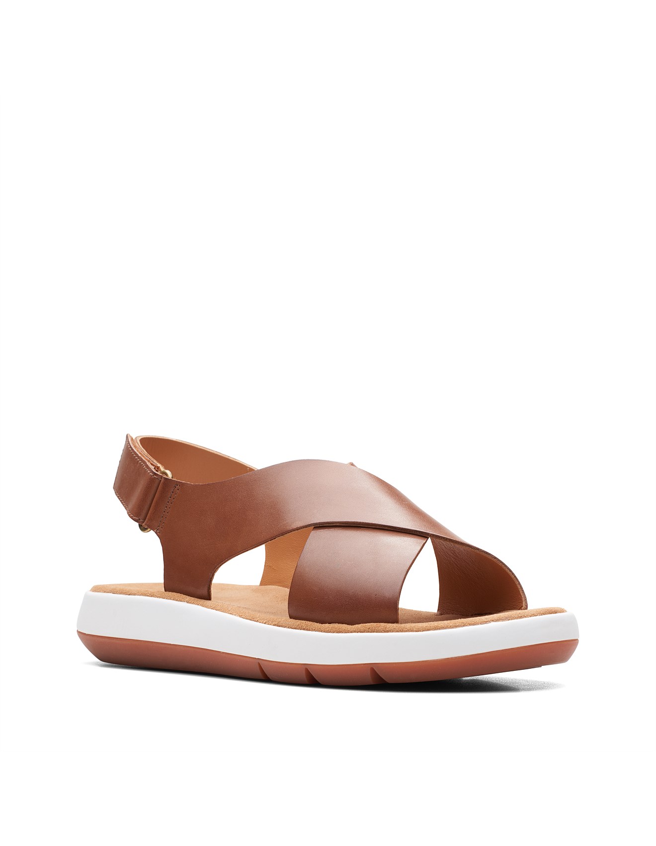 Clarks Women's Jemsa Cross Sandals | David Jones