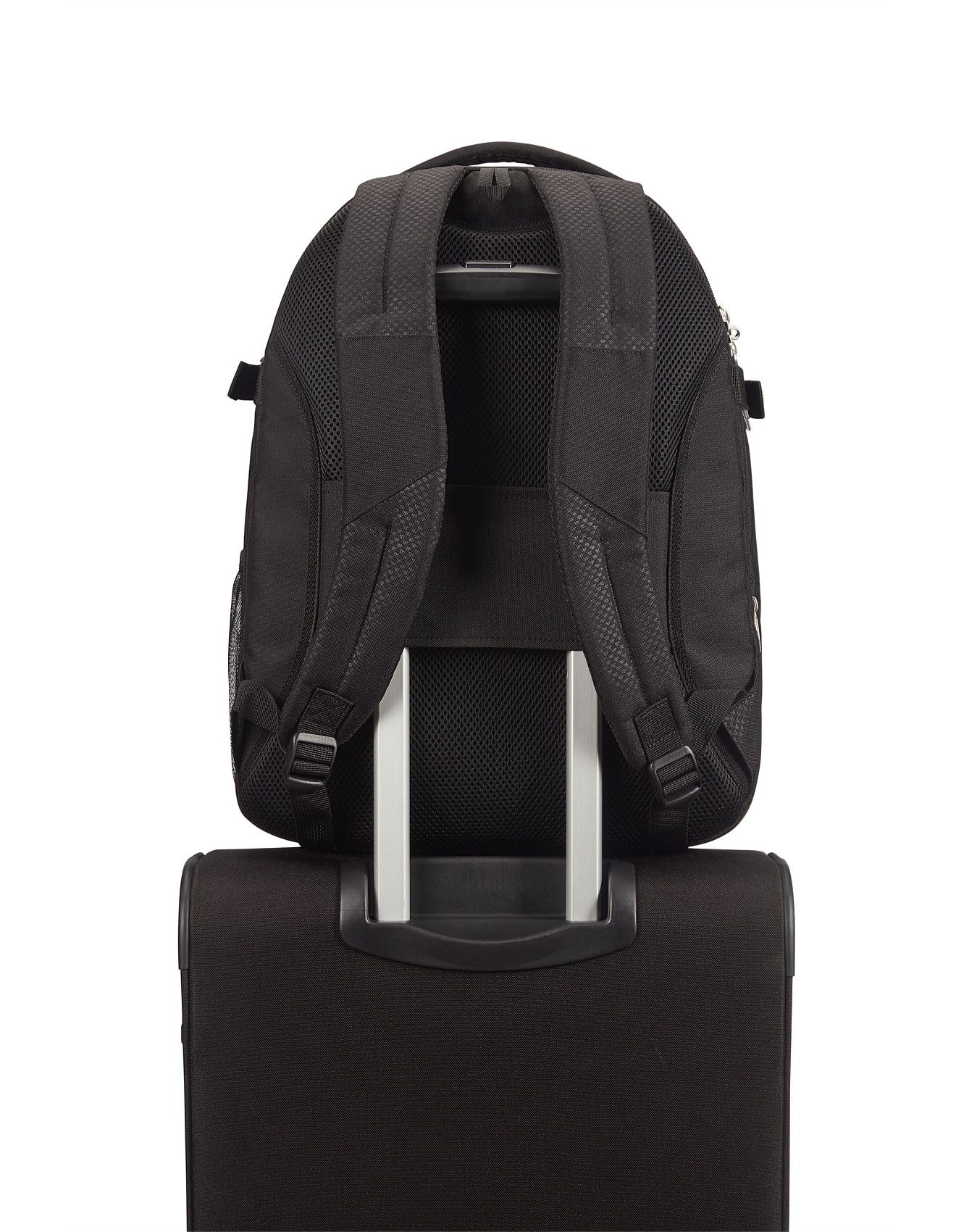 Samsonite Sonora Laptop Exp Backpack 45cm Black | David Jones