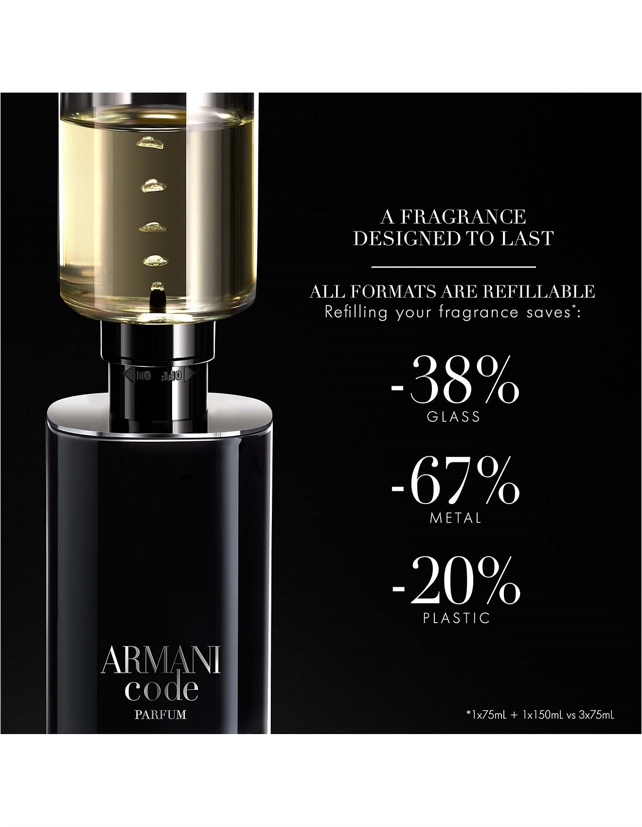 Giorgio Armani Code Le Parfum 50ml | David Jones